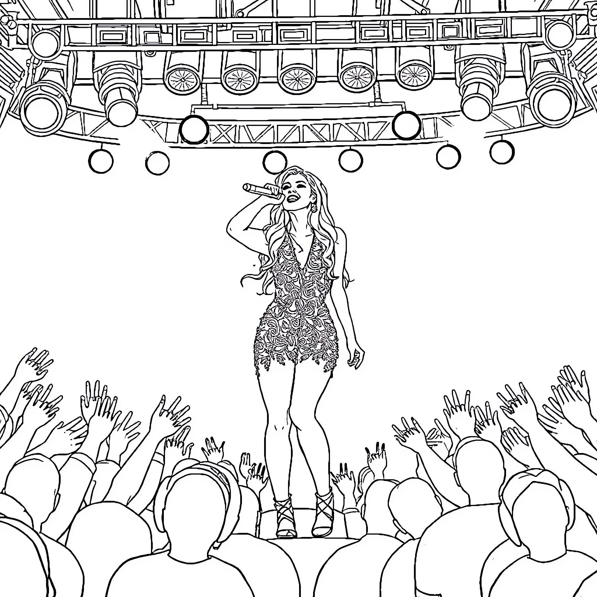 Best Britney Spears Coloring Pages (Free Printable PDF)