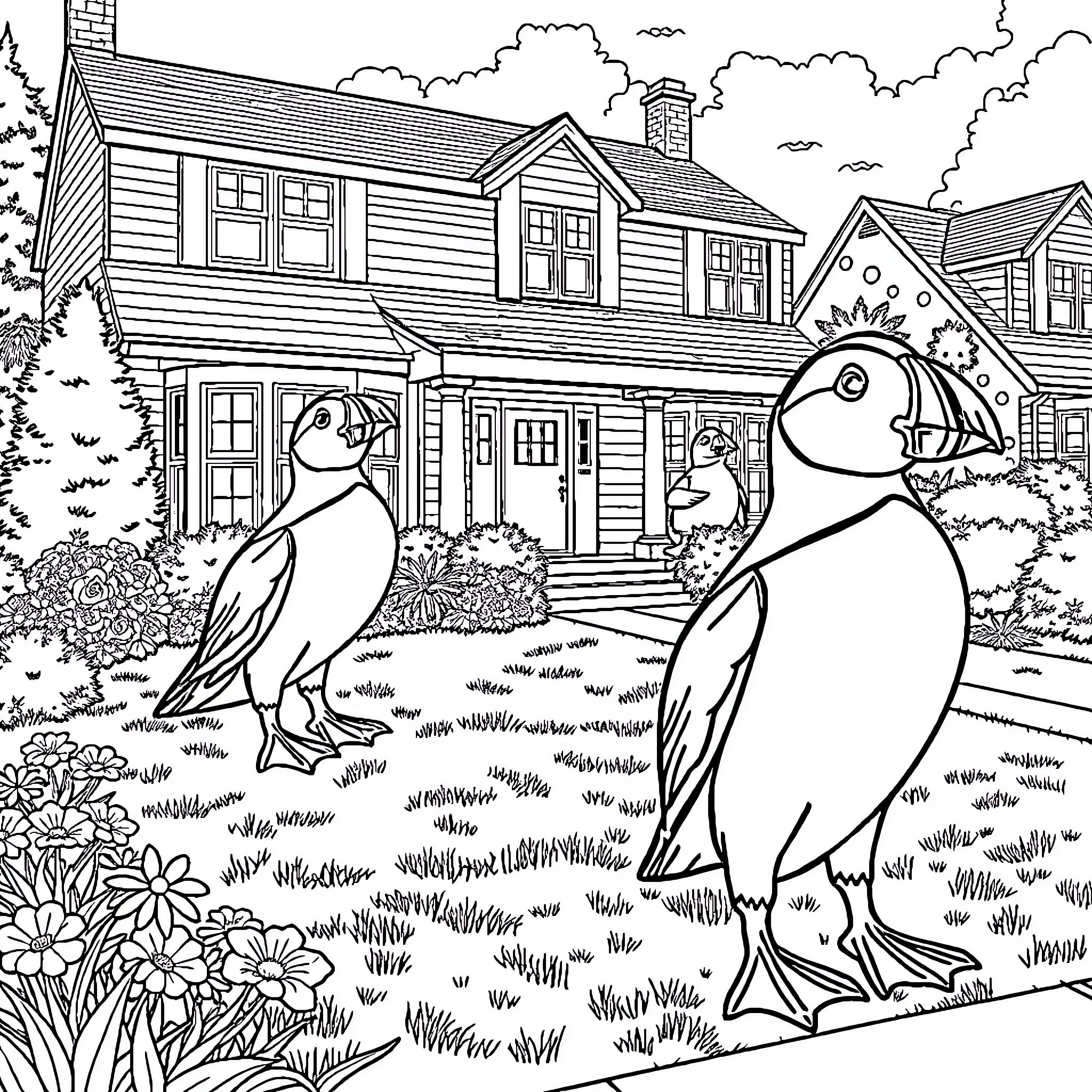 Best Puffin Coloring Pages (Free Printable PDF)