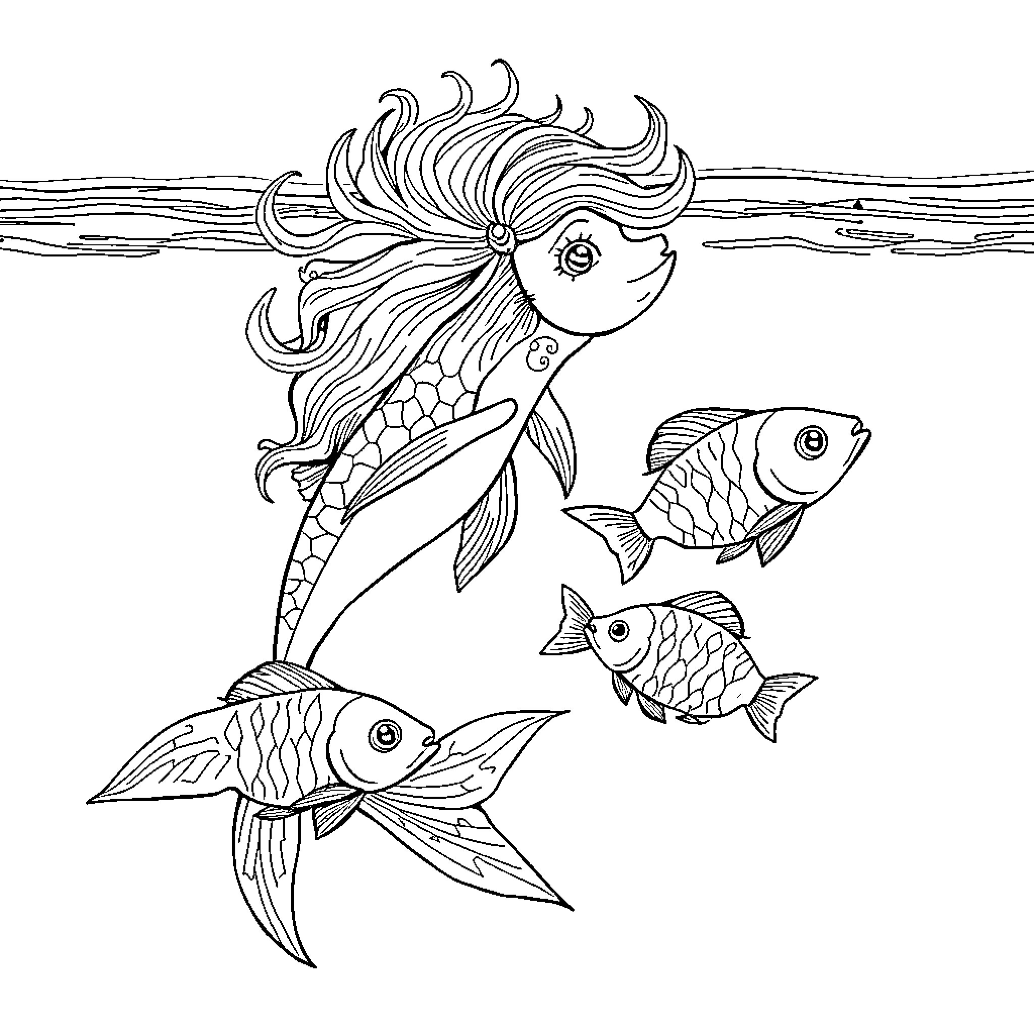 Best Fish Coloring Pages (Free Printable PDF)