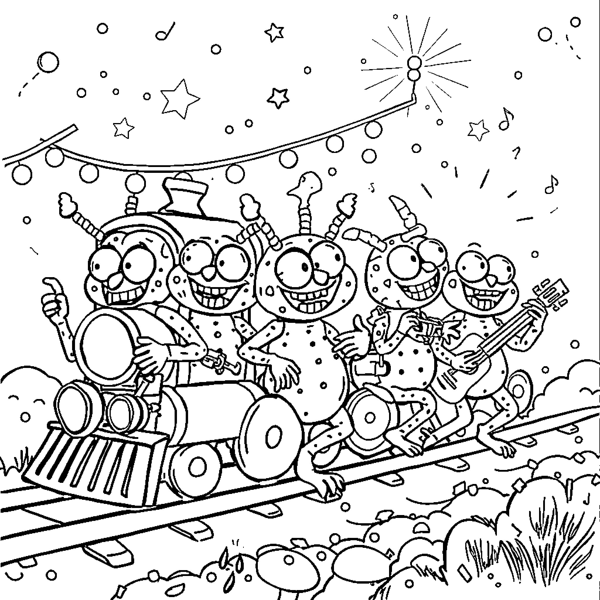 Best Brainrot Coloring Pages (Free Printable PDF)