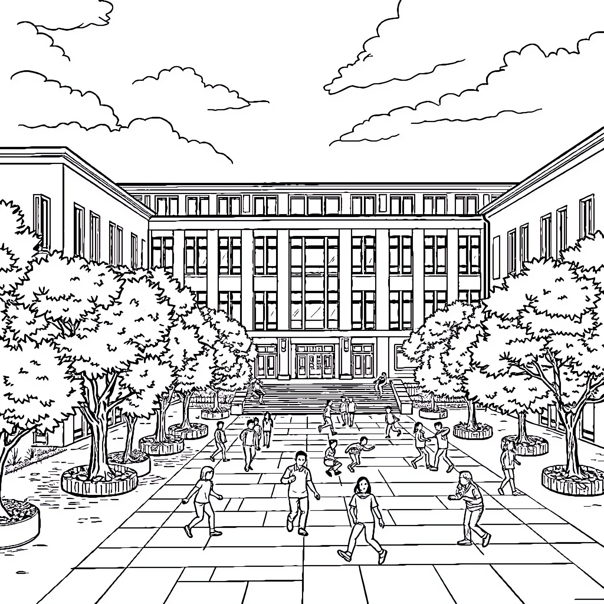 Best School Coloring Pages (Free Printable PDF)