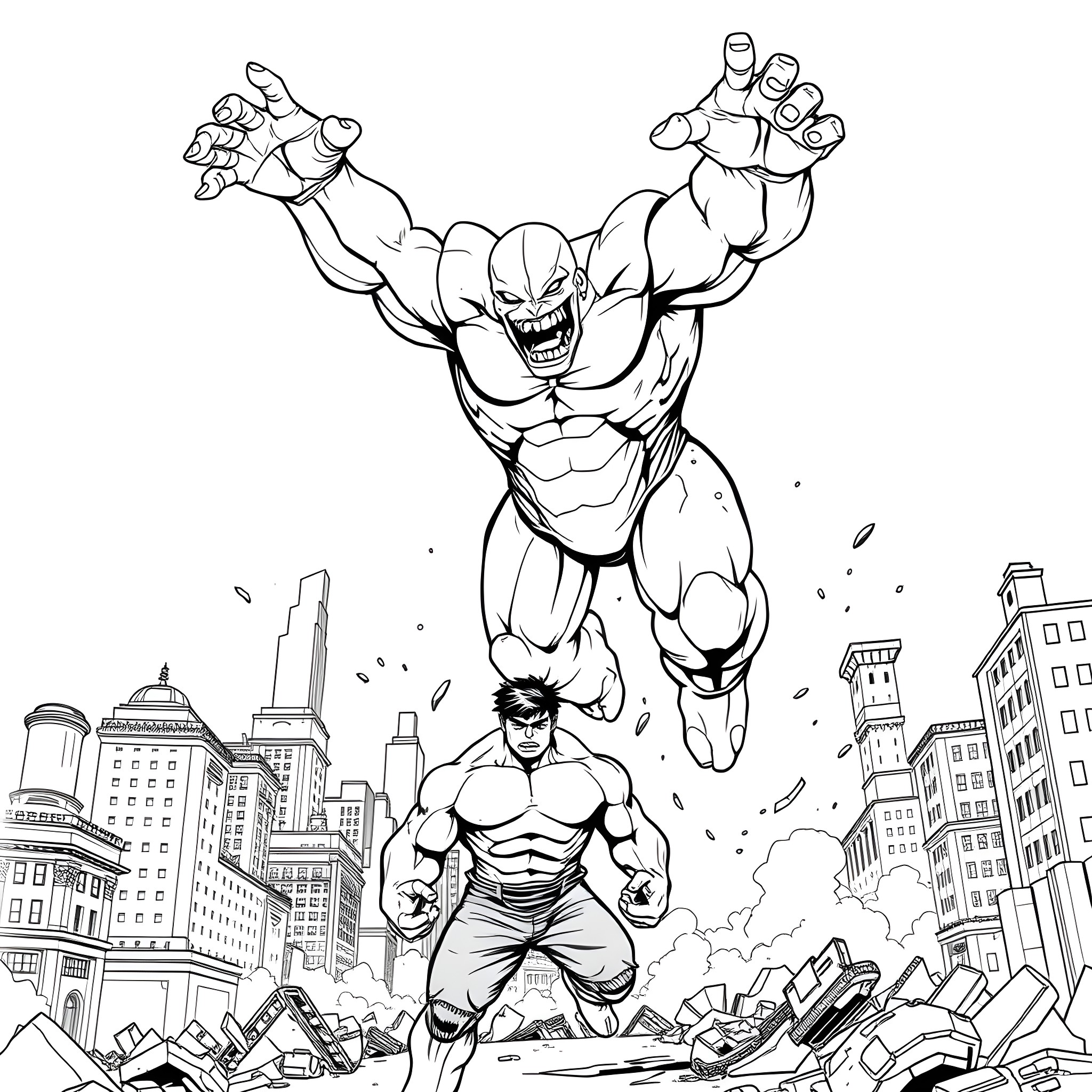 Best Abomination Coloring Pages (Free Printable PDF)