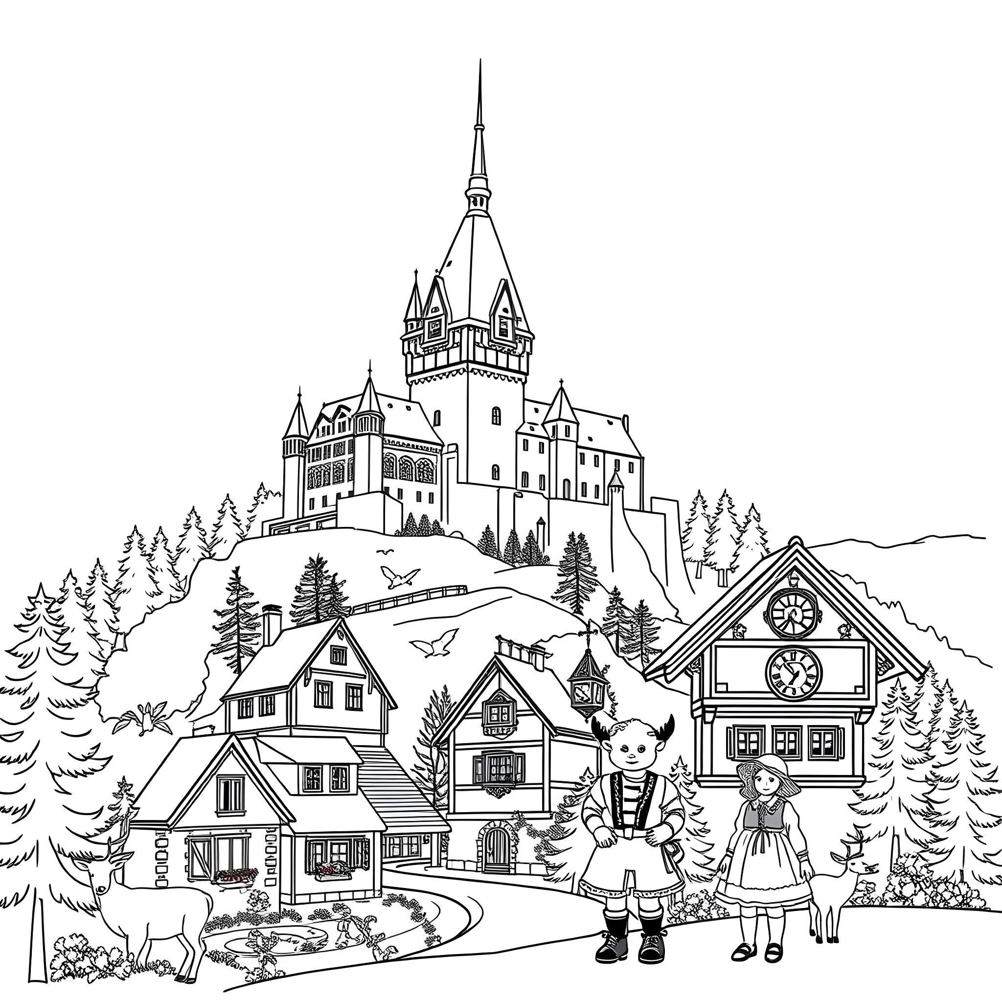 8 Best Landmark Coloring Pages (Free Printable PDFs)