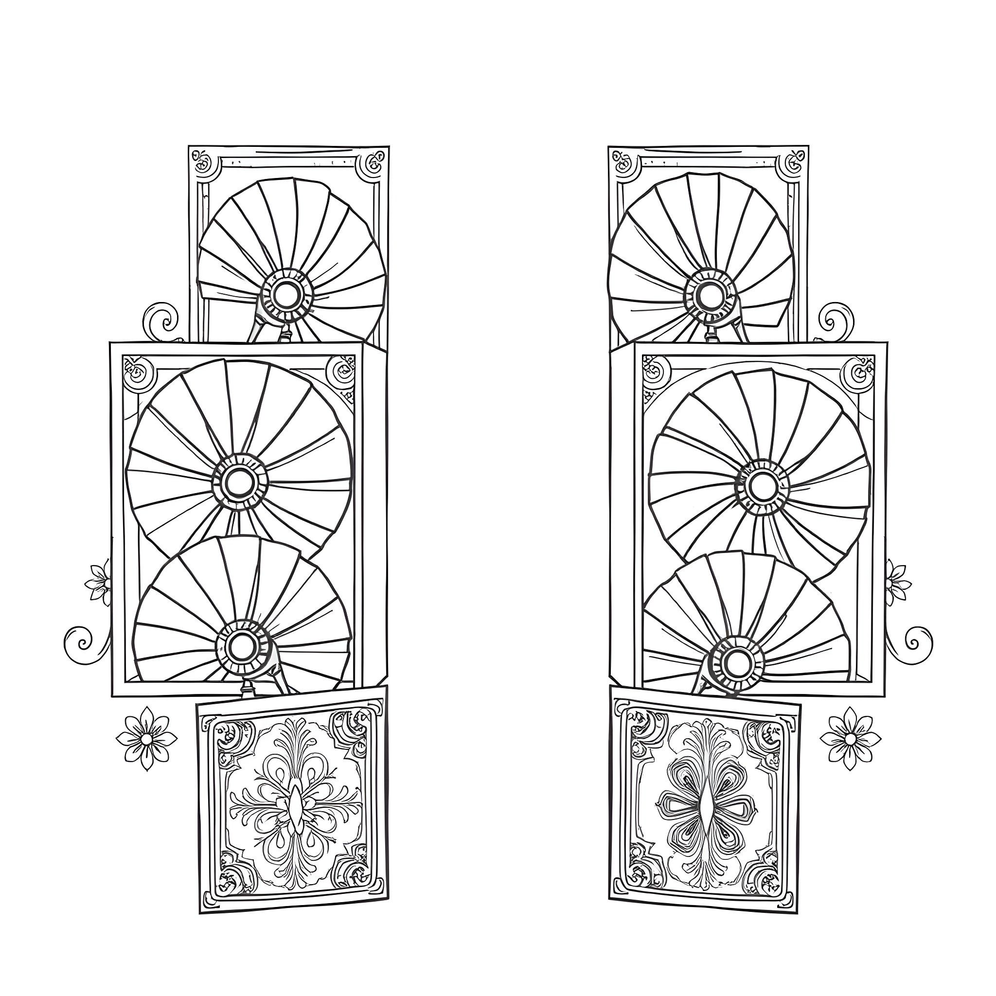 Best Fan Coloring Pages (Free Printable PDF)