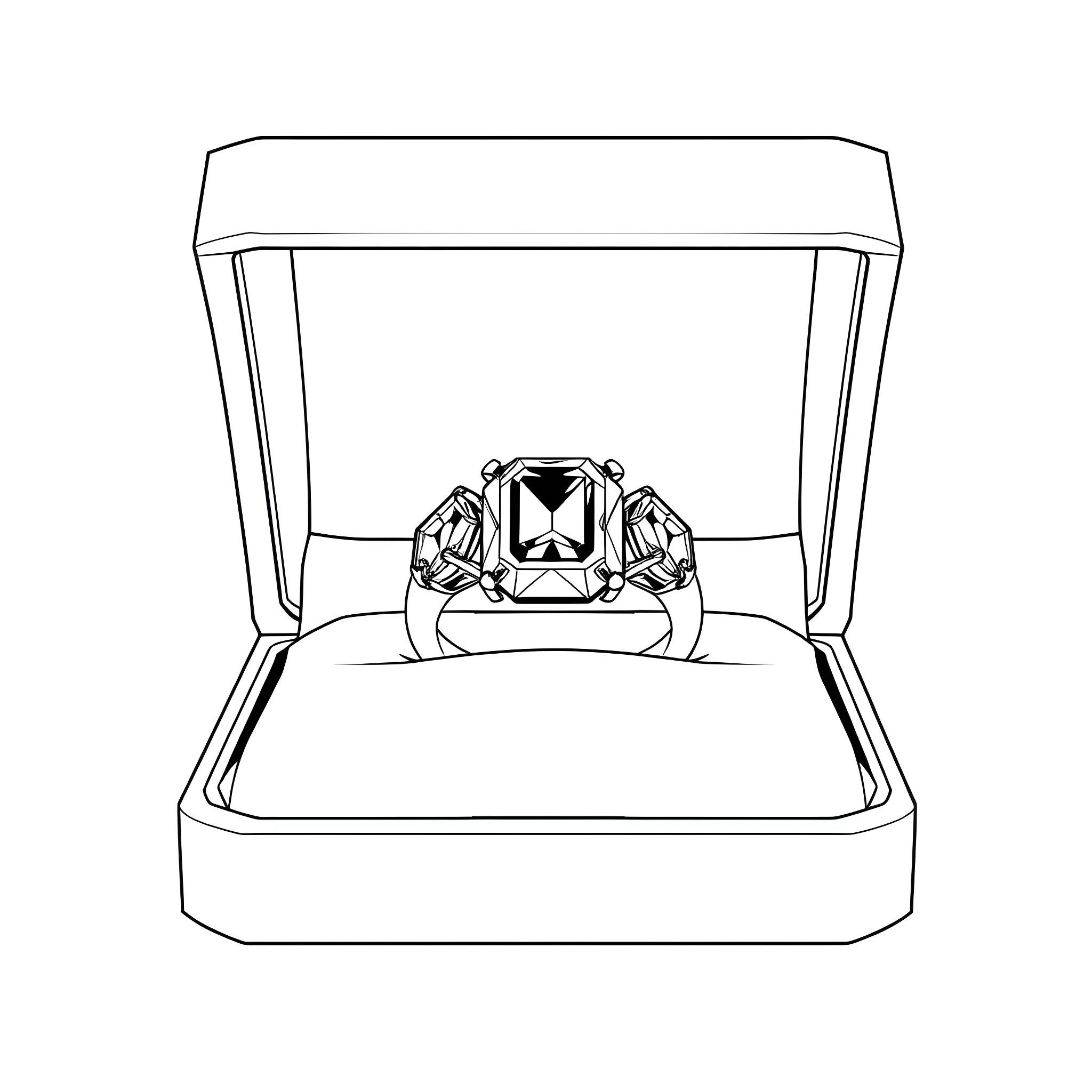 Best Gemstone Coloring Pages (Free Printable PDF)