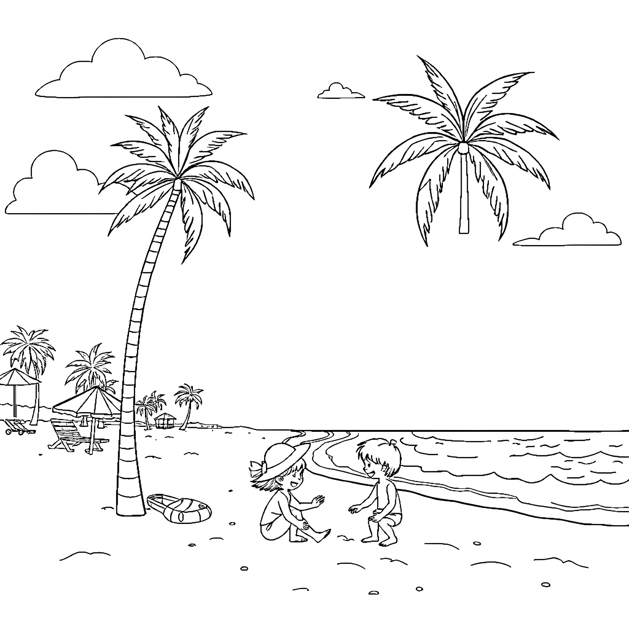 Best Summer Coloring Pages (Free Printable PDF)