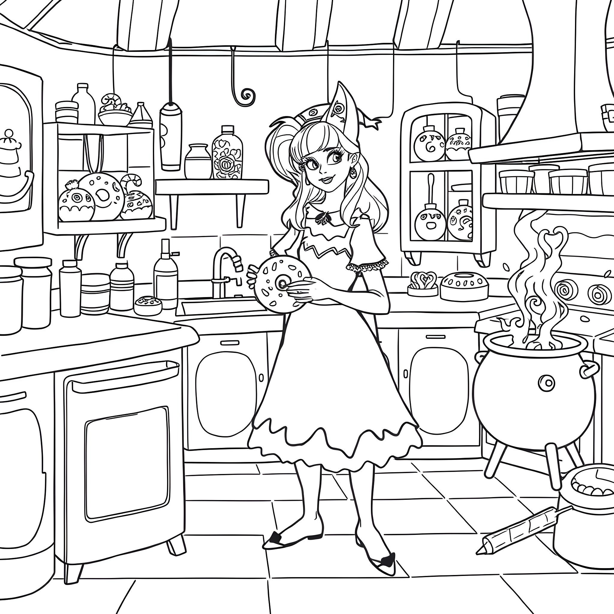 Best Elphaba Coloring Pages (Free Printable PDF)