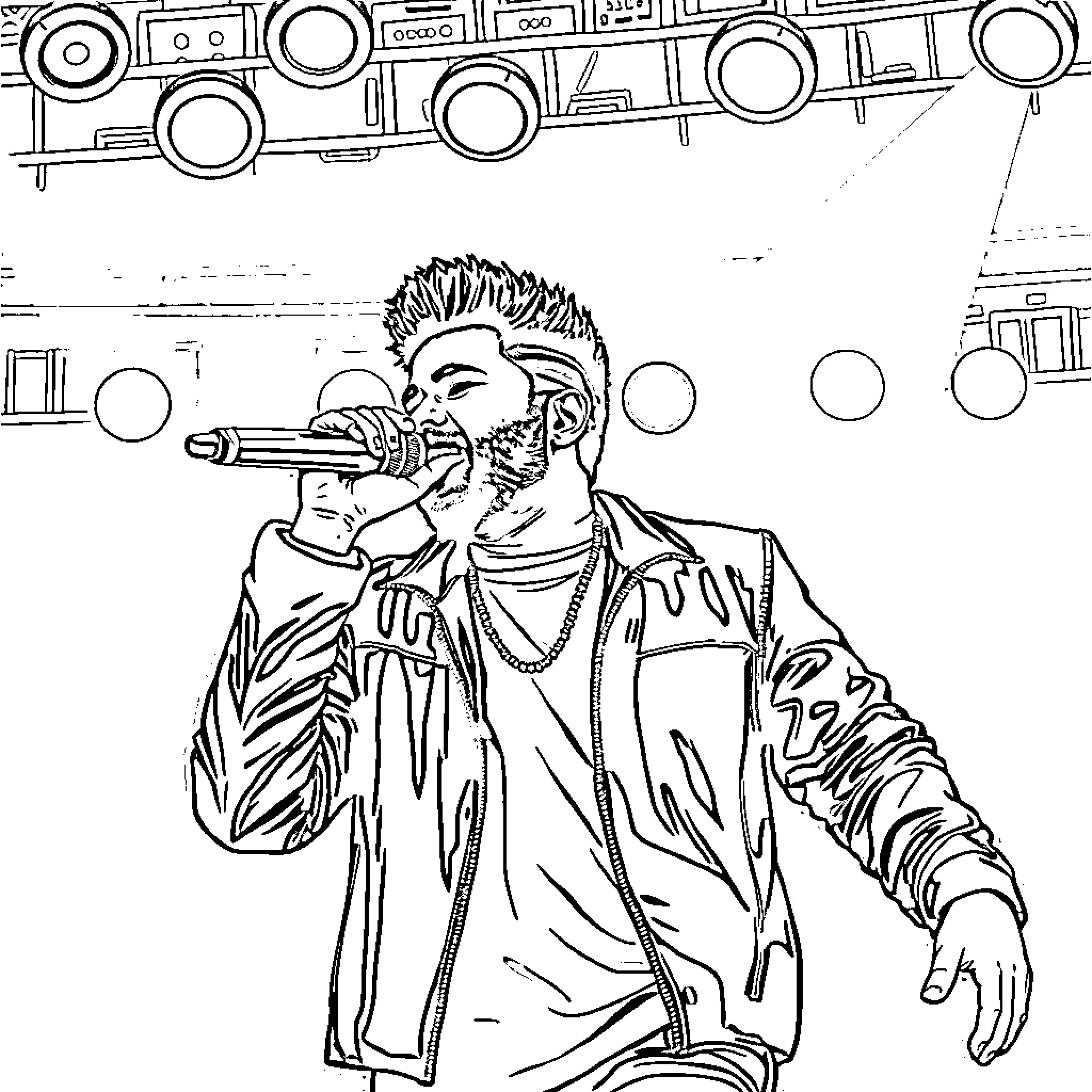 Best The Weeknd Coloring Pages (Free Printable PDF)