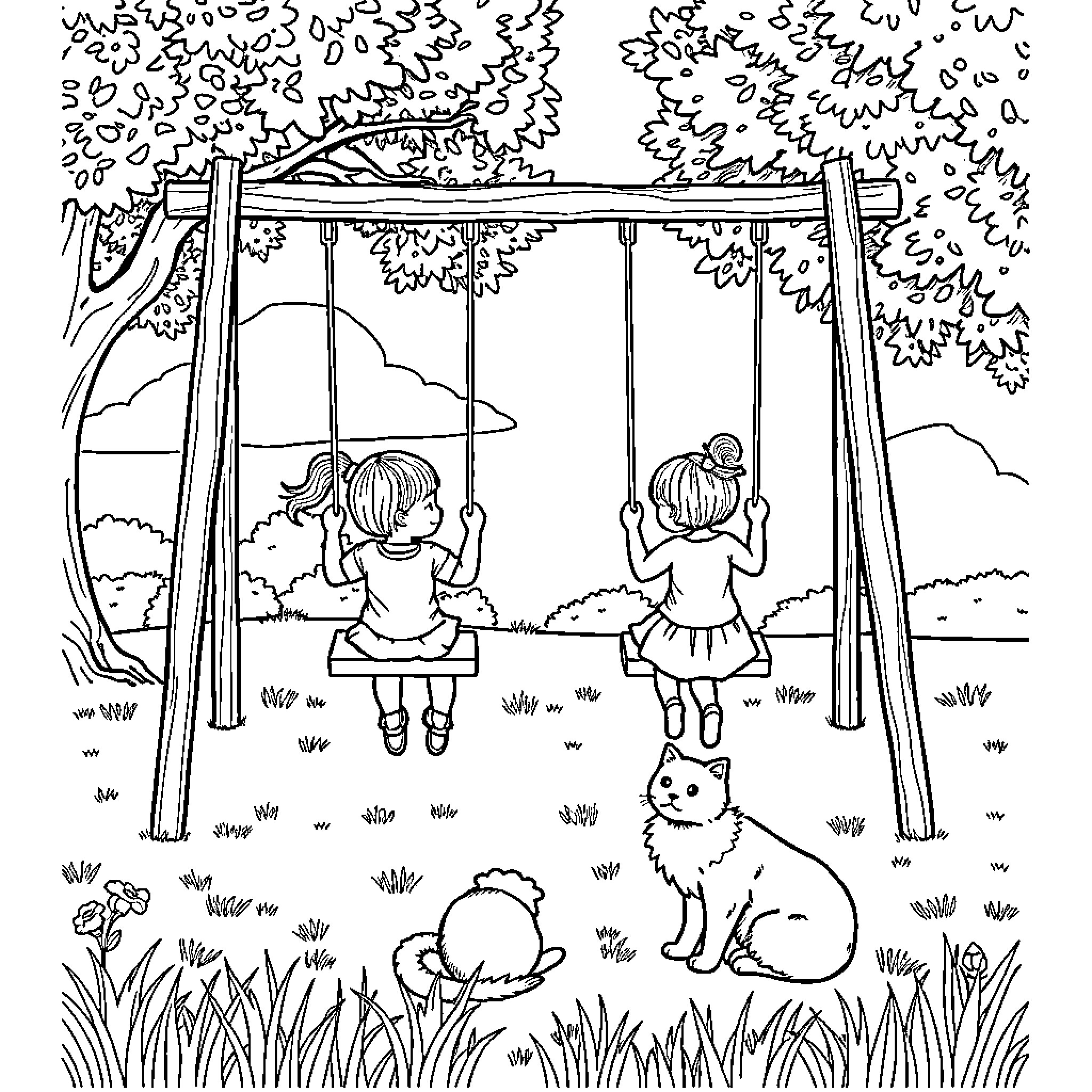 Best Mutant Monkey Cat Coloring Pages (Free Printable PDF)