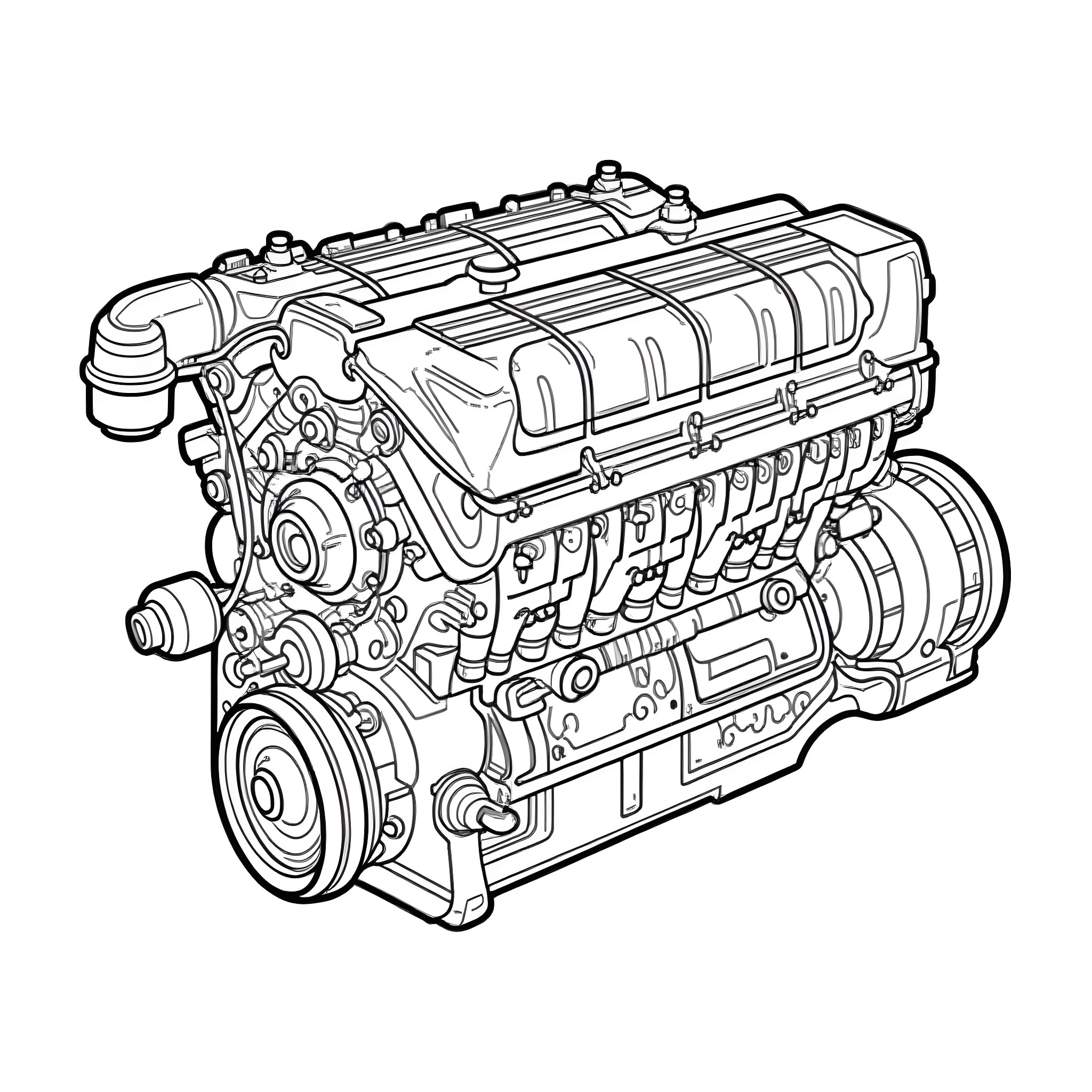 3 Best Cummins Coloring Pages (Free Printable PDFs)