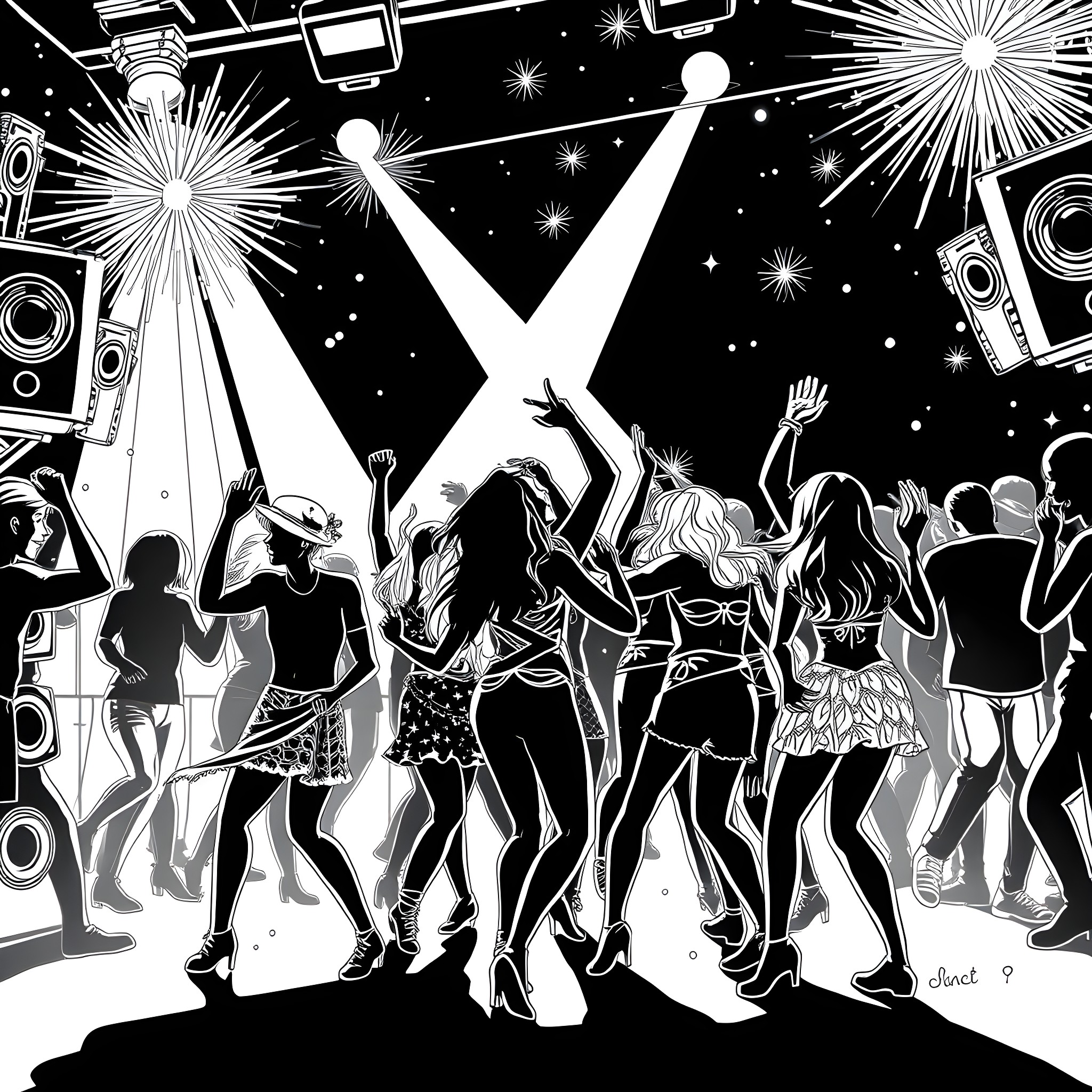 1 Best Raver Coloring Pages (Free Printable PDFs)