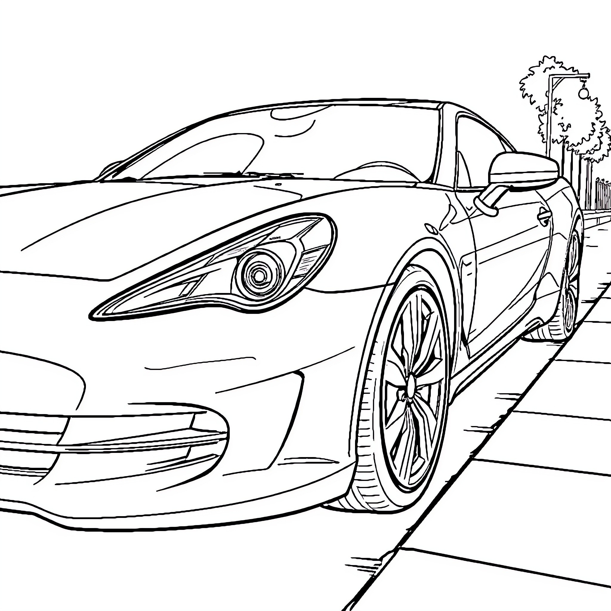 1239 Best Car Coloring Pages (Free Printable PDFs)