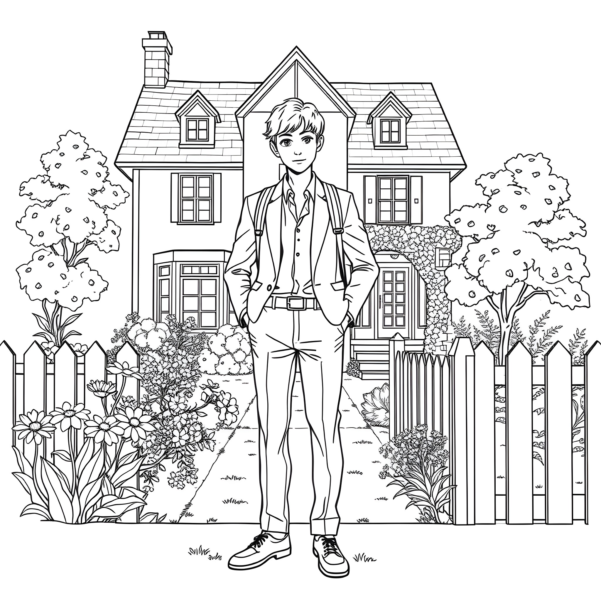 Best Teen Coloring Pages (Free Printable PDF)