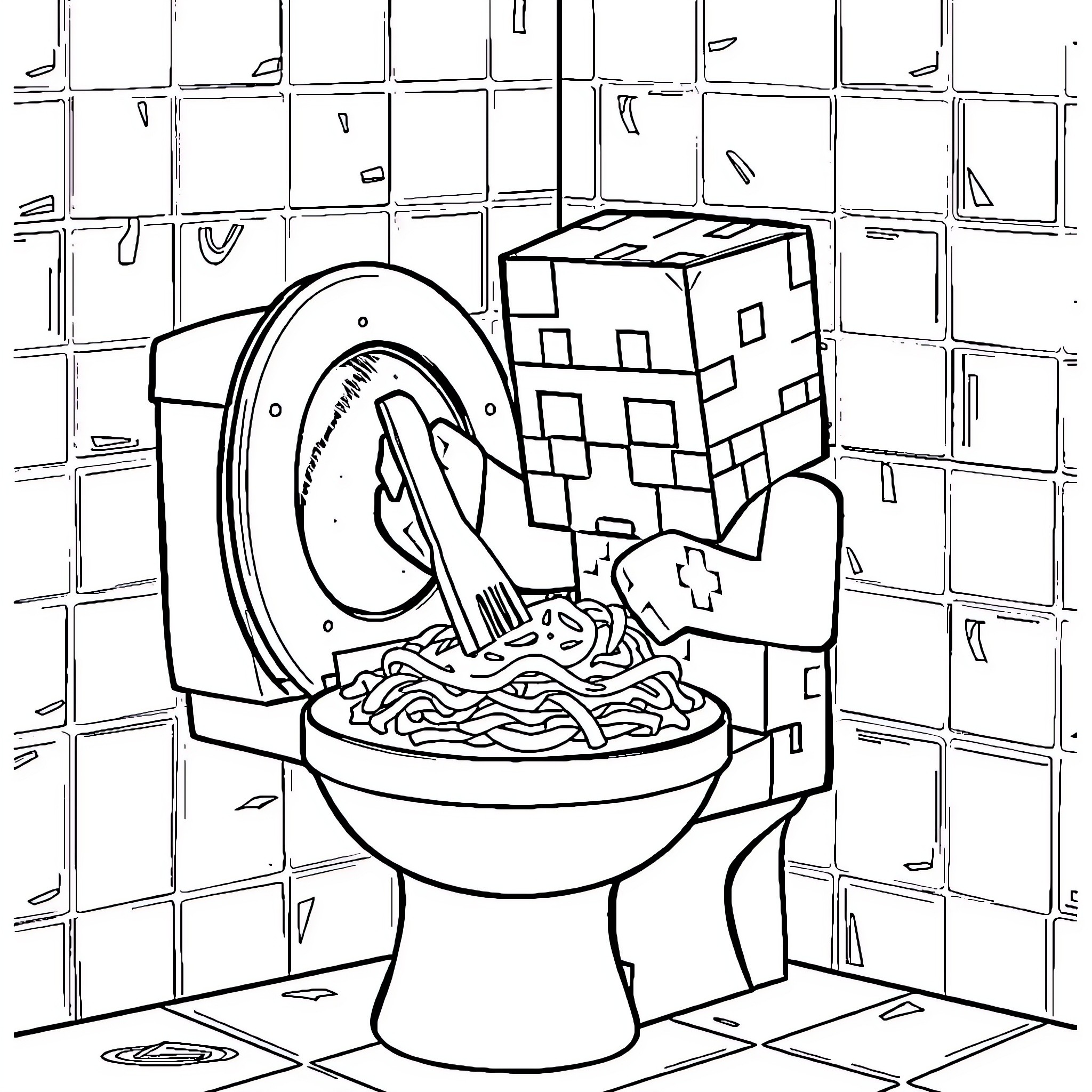 Best Creeper Coloring Pages (Free Printable PDF)