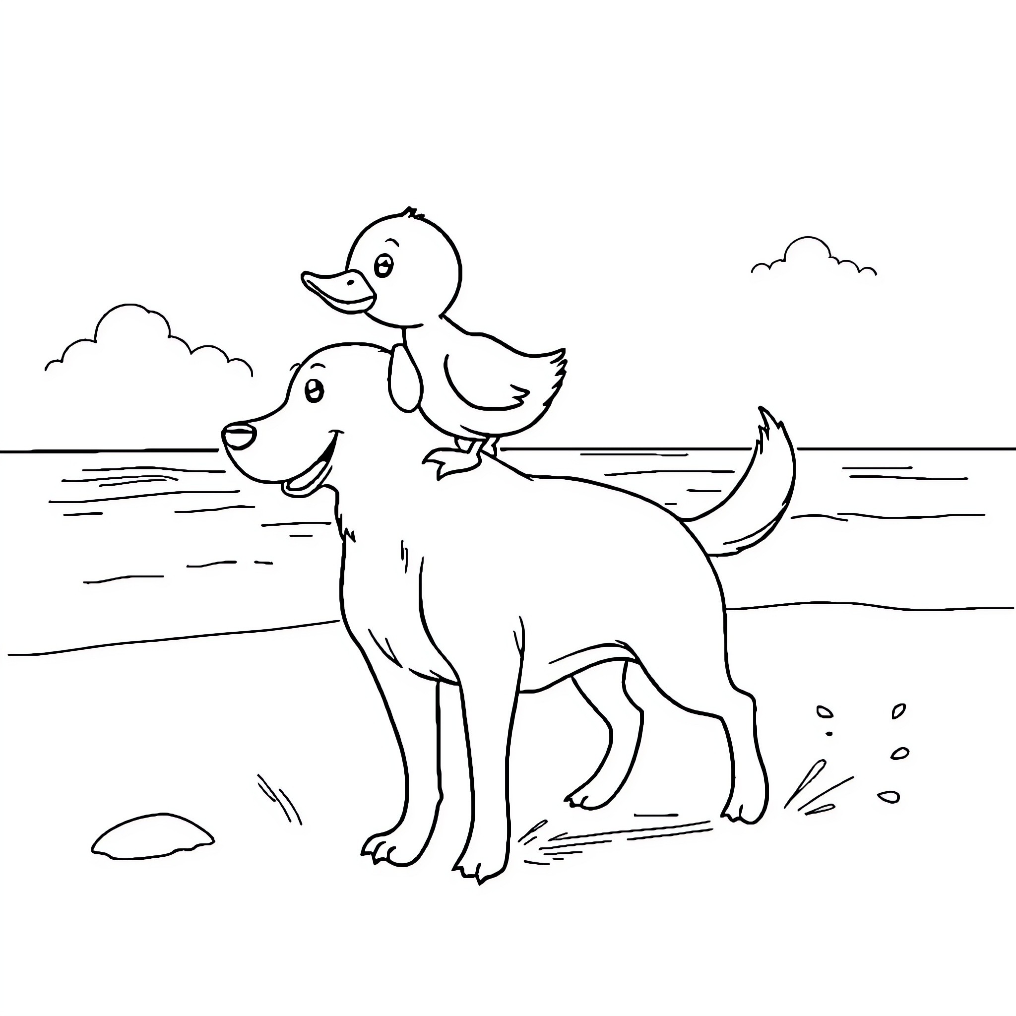 1 Best Ducky Coloring Pages (Free Printable PDFs)