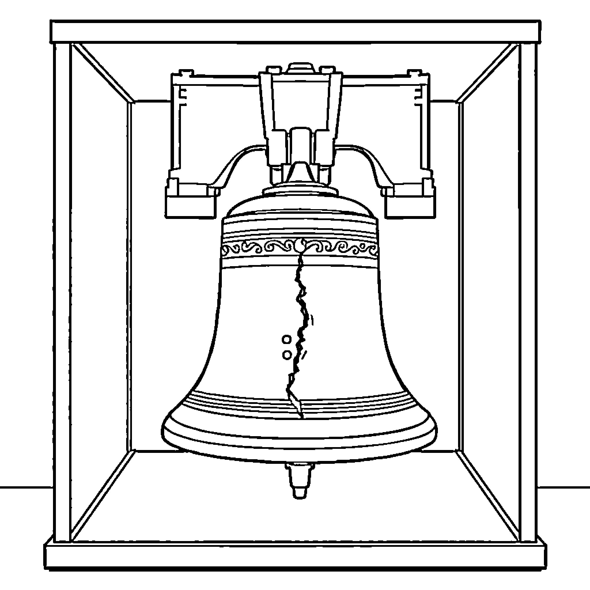 Best Liberty Bell Coloring Pages (Free Printable PDF)