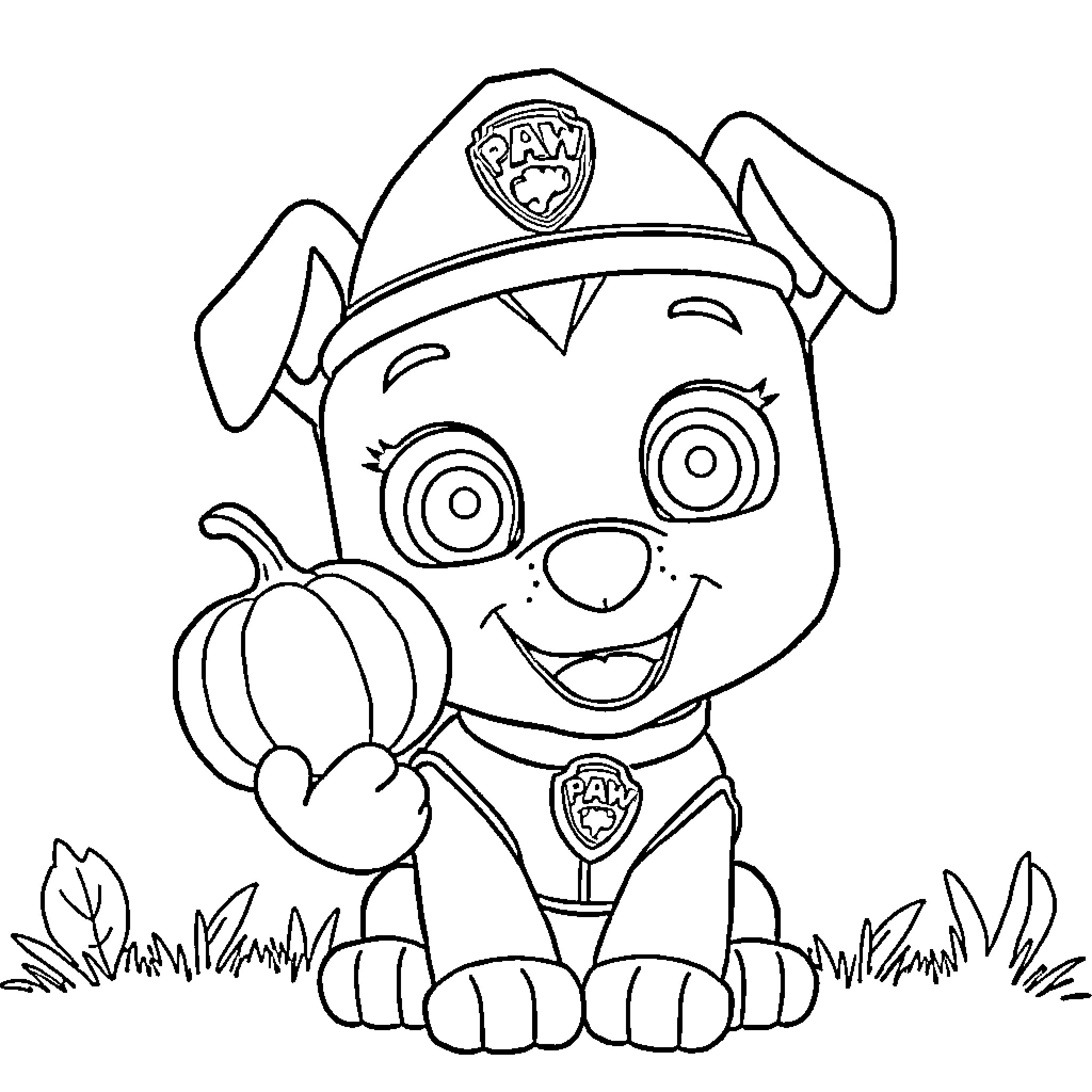 Best Rubble Coloring Pages (Free Printable PDF)
