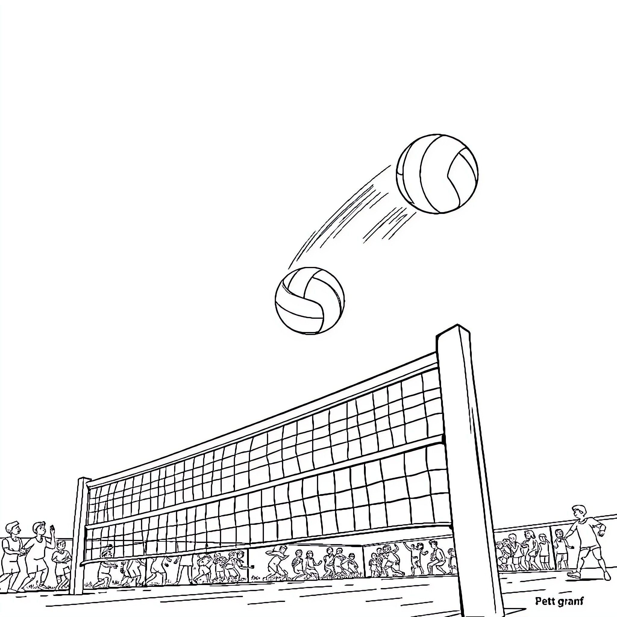 21 Best Volleyball Coloring Pages (Free Printable PDFs)