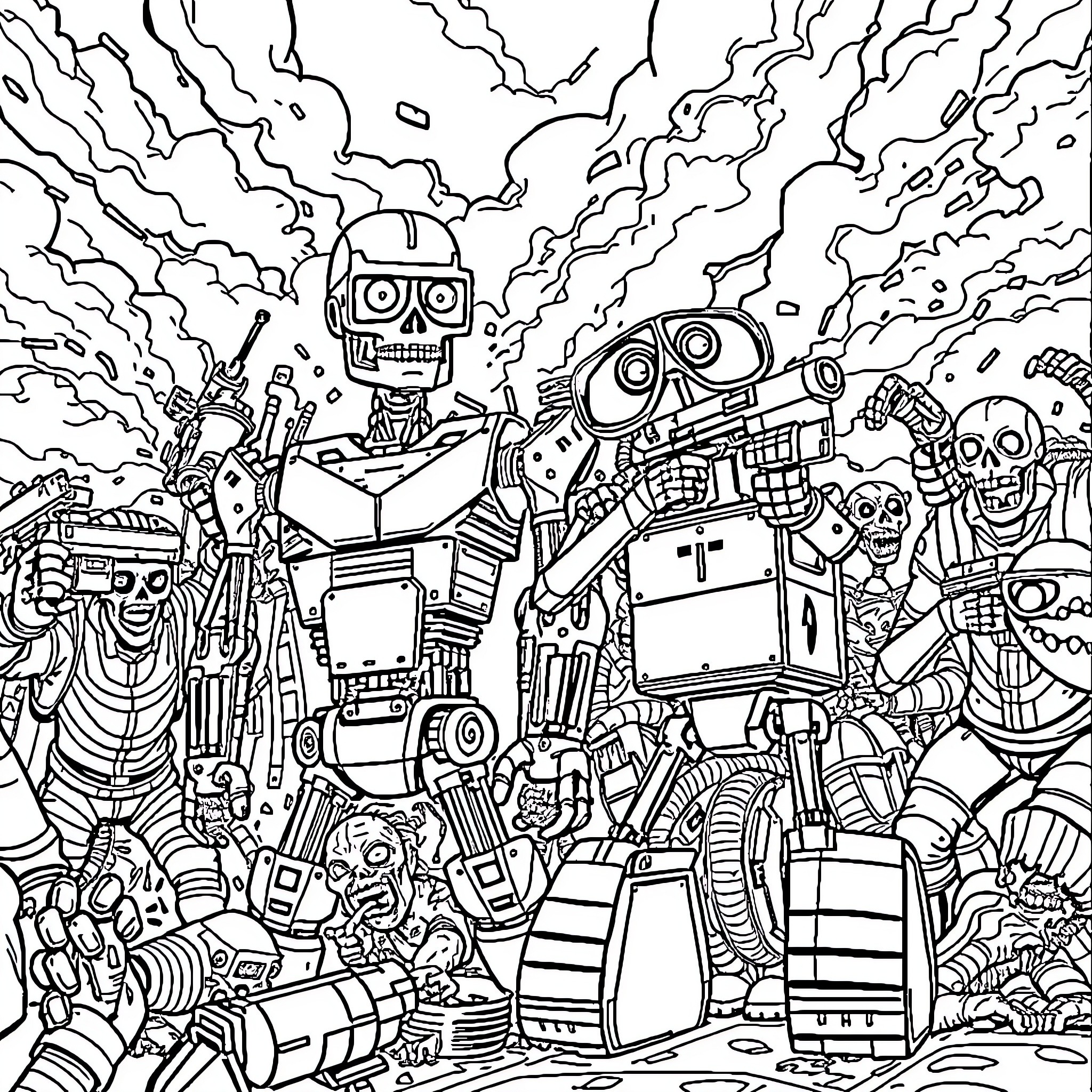 44 Best Terminator Coloring Pages (Free Printable PDFs)