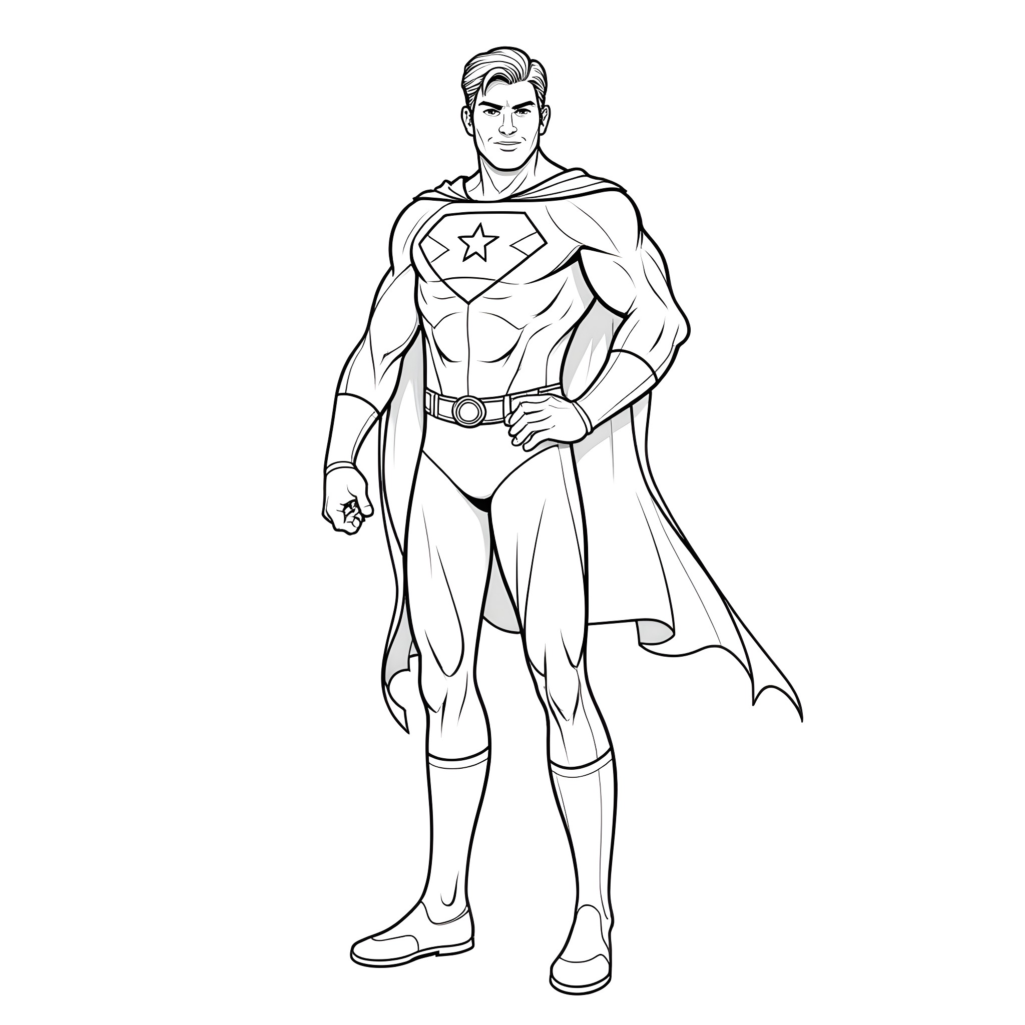 Best Superhero Coloring Pages (Free Printable PDF)