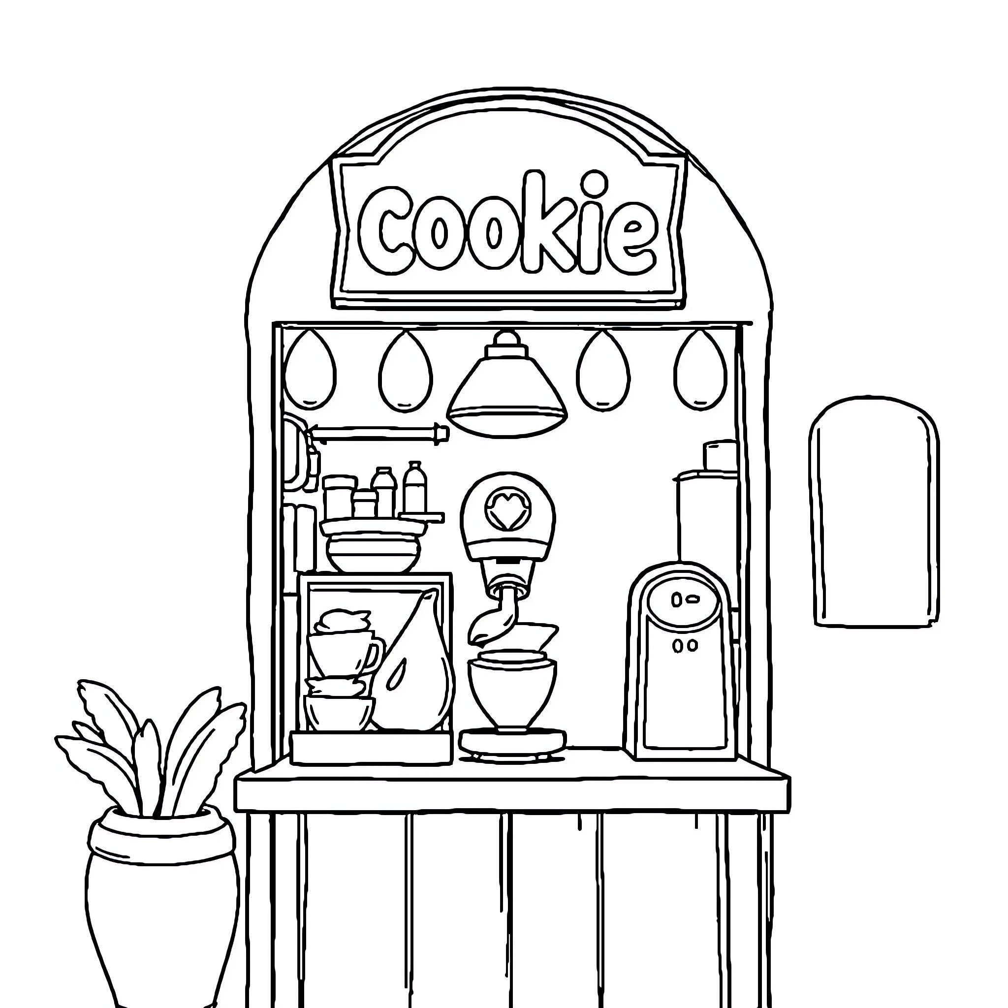 Best Cookie Coloring Pages (Free Printable PDF)
