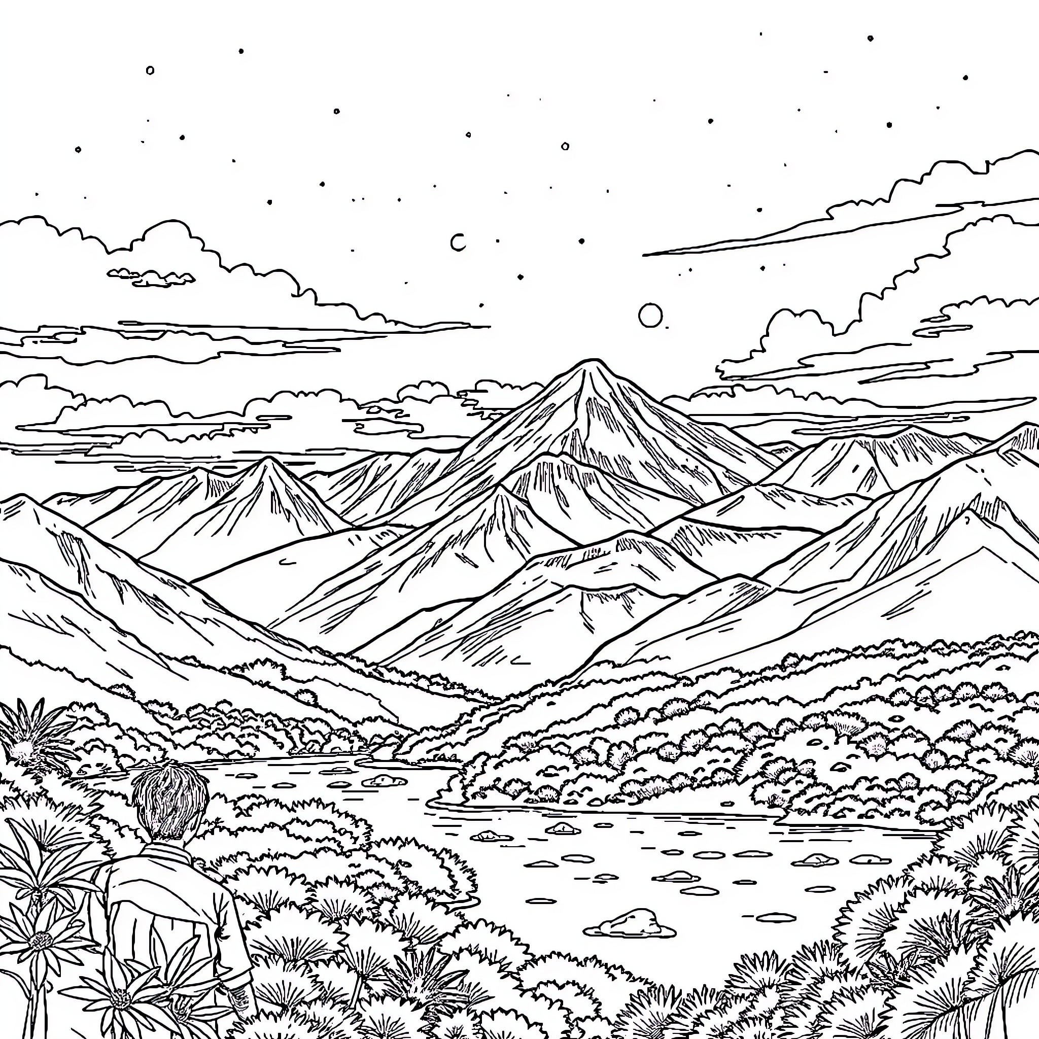 103 Best Landscape Coloring Pages (Free Printable PDFs)