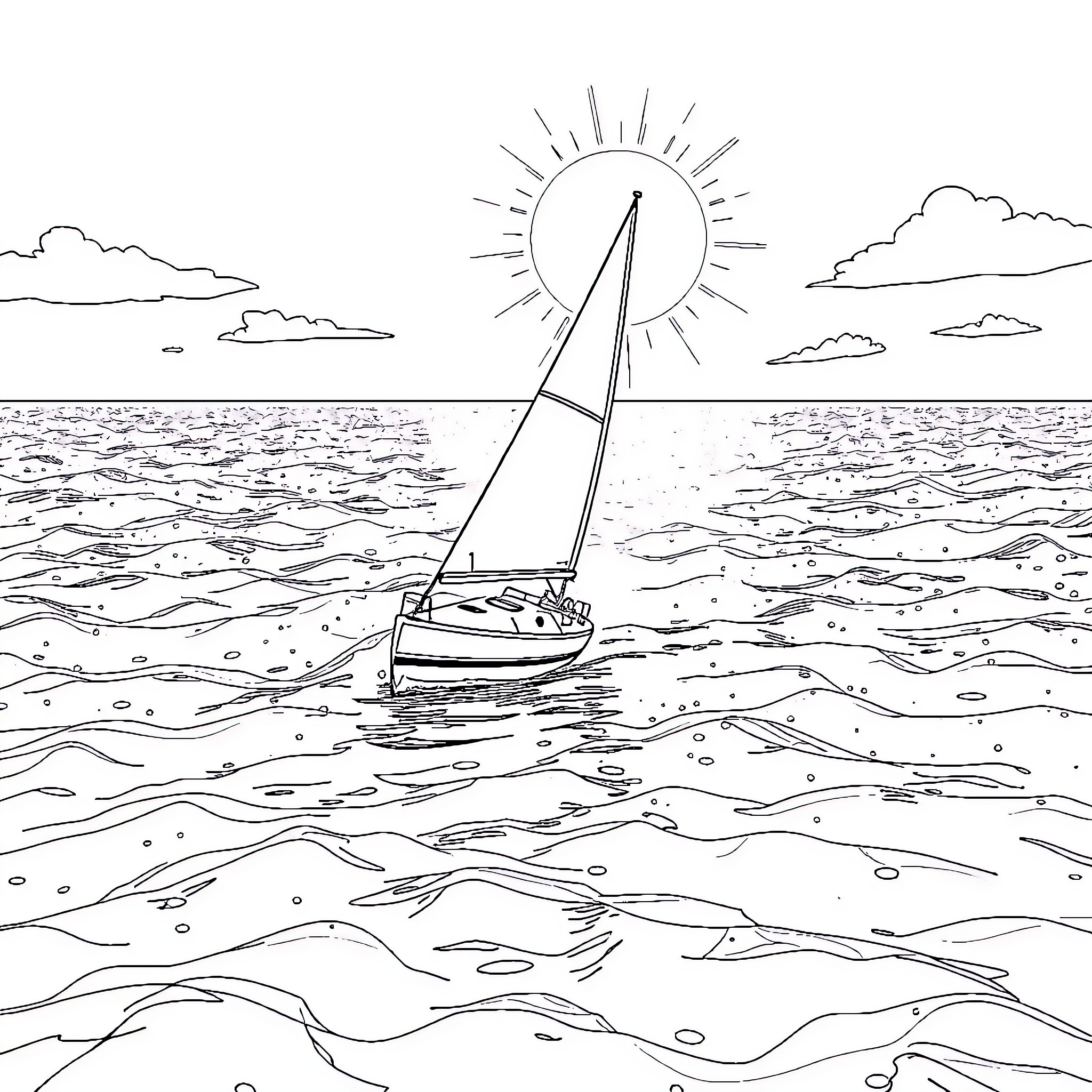 Best Dinghy Coloring Pages (Free Printable PDF)