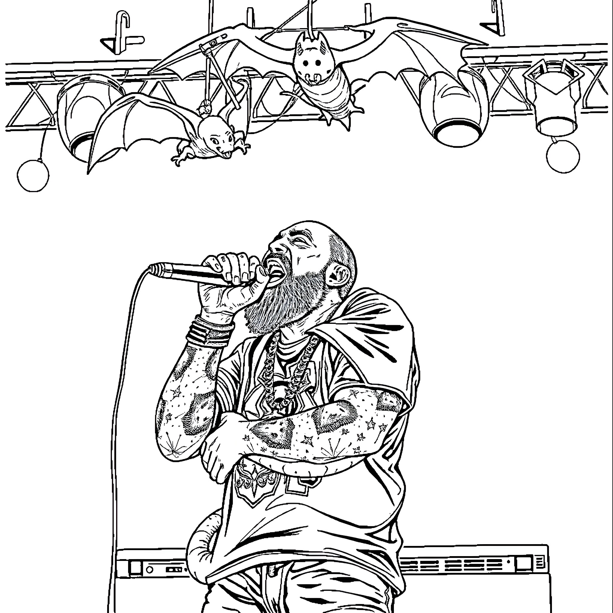 1 Best Tech N9ne Coloring Pages (Free Printable PDFs)
