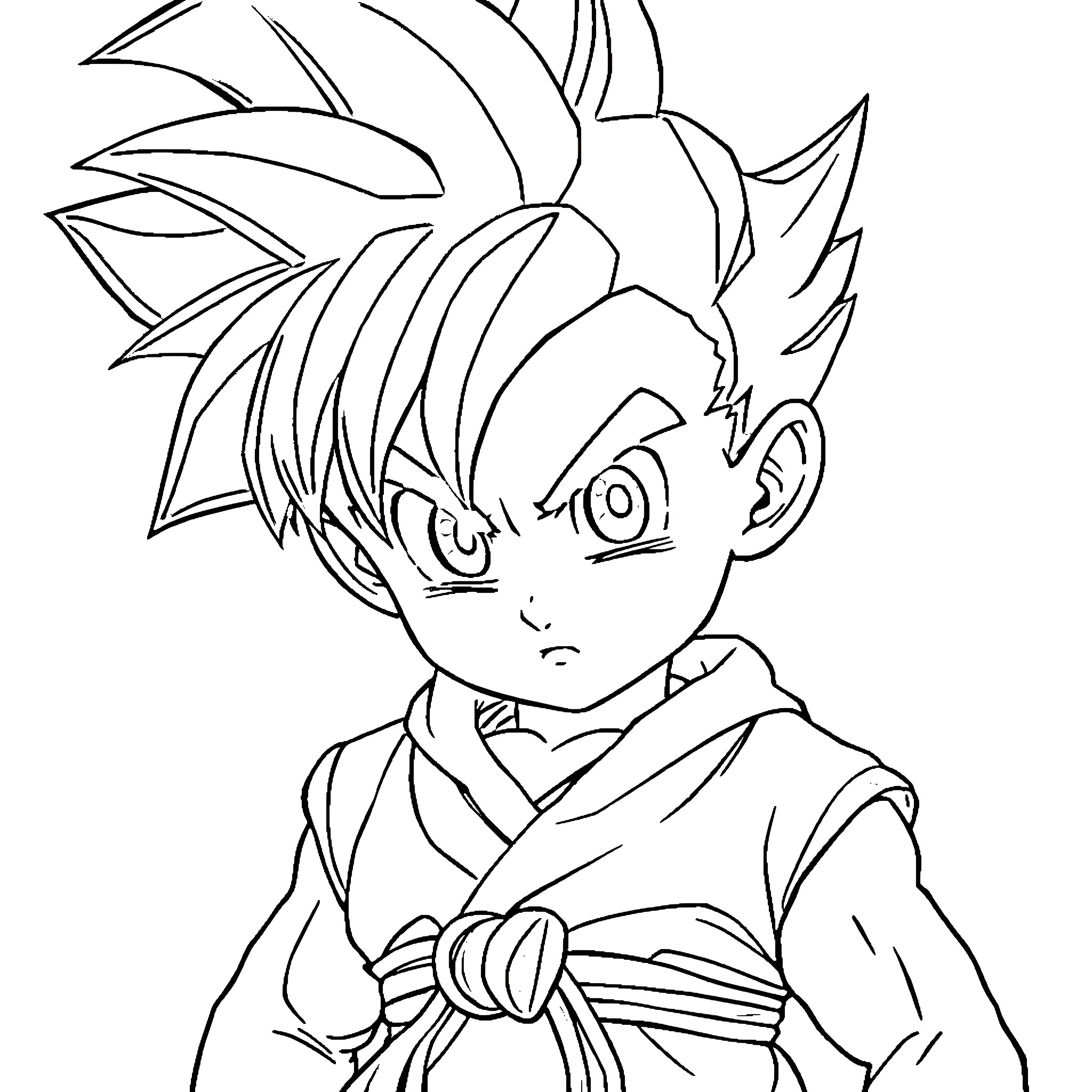 Best Gohan Coloring Pages (Free Printable PDF)