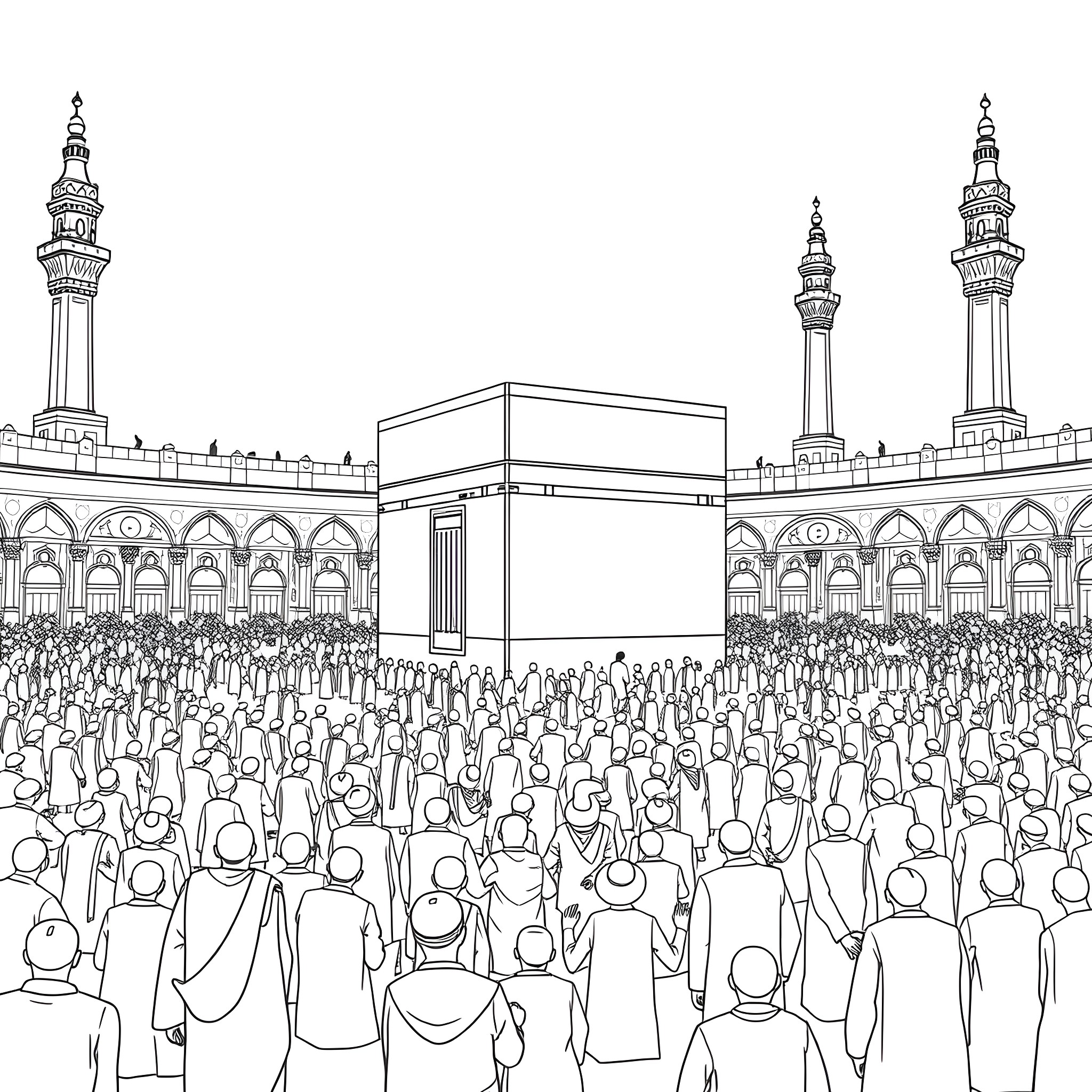 Best Mecca Coloring Pages (Free Printable PDF)