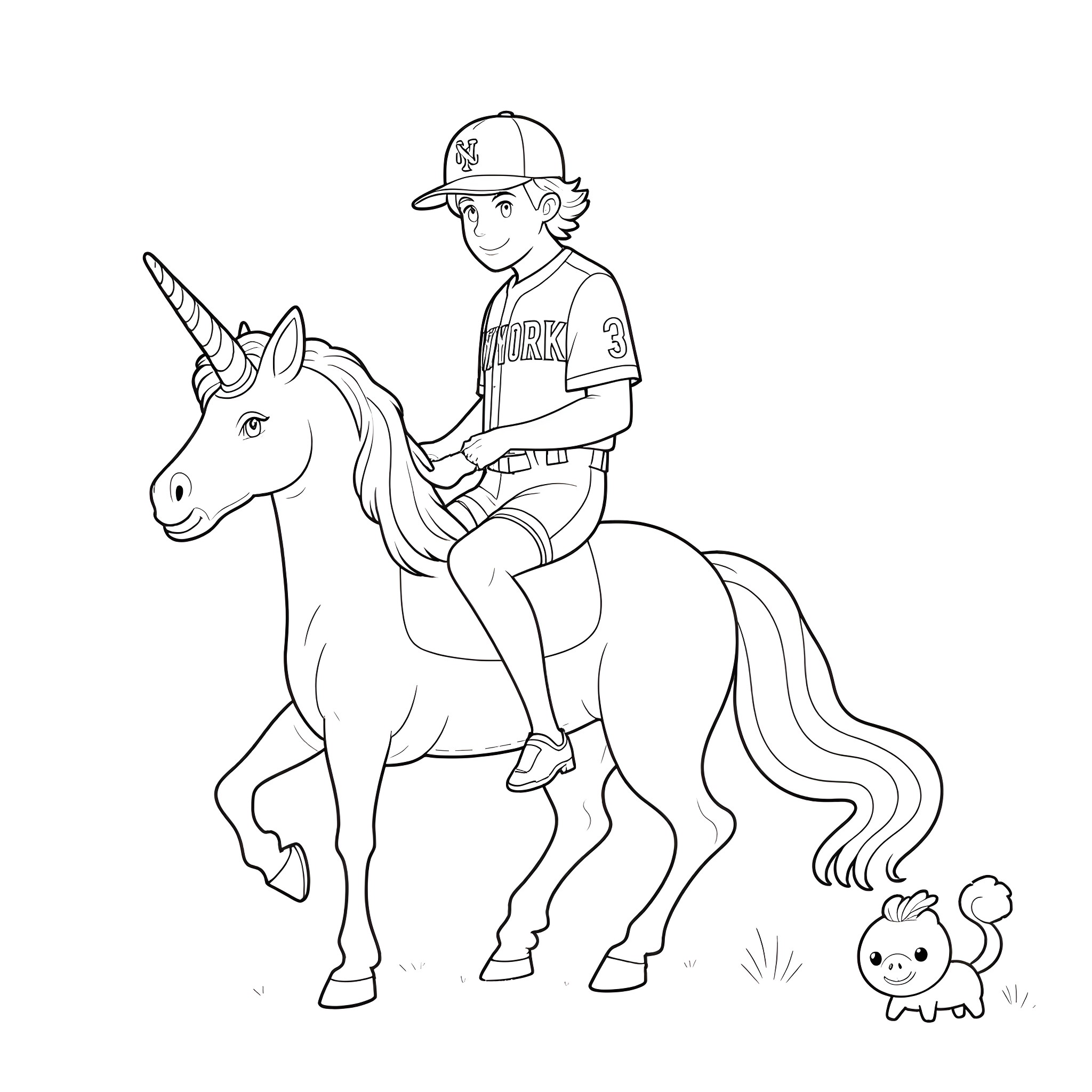 4 Best New York Mets Player Coloring Pages (Free Printable PDFs)