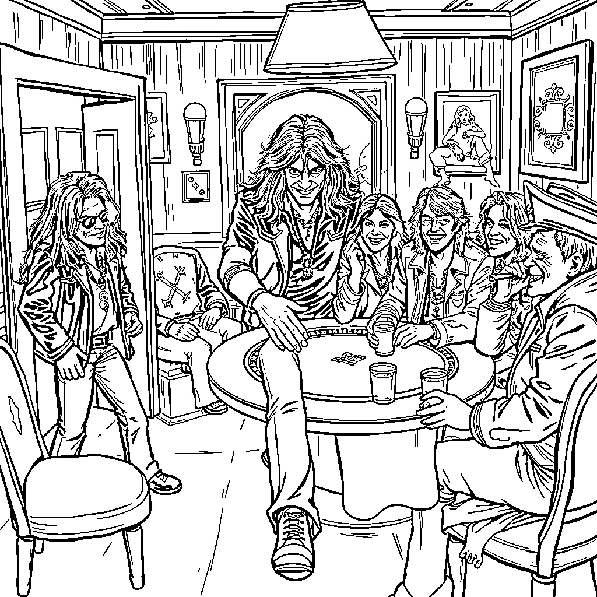 Best Ozzy Osbourne Coloring Pages (Free Printable PDF)