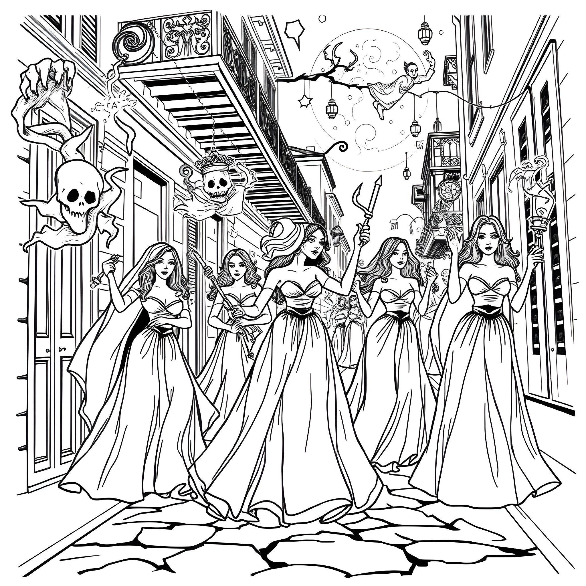 Best Bride Coloring Pages (Free Printable PDF)