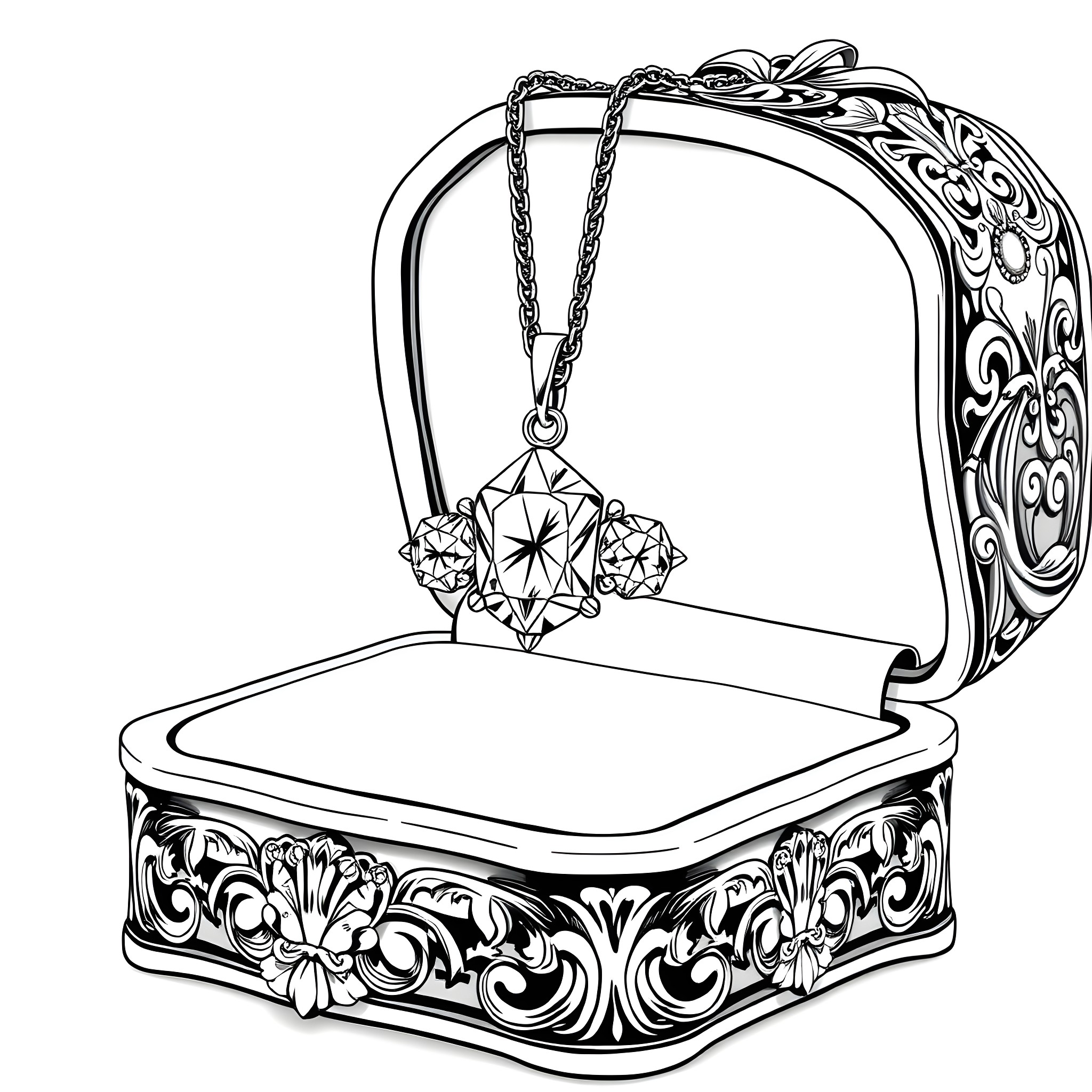 Best Gemstone Coloring Pages (Free Printable PDF)