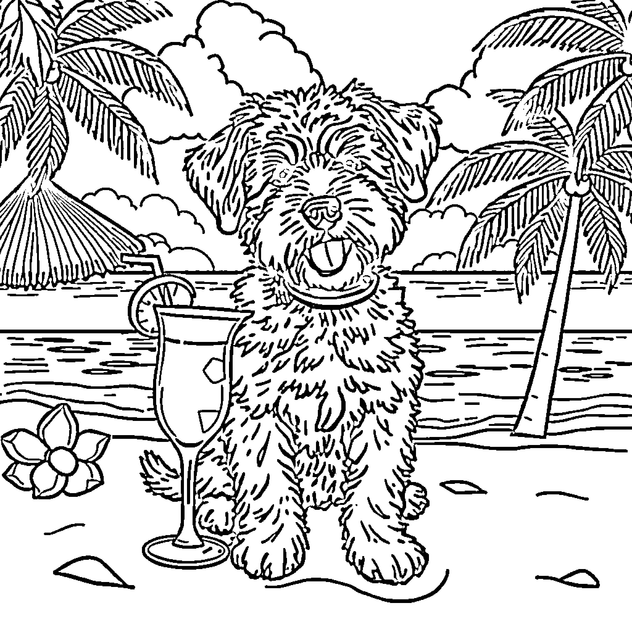Best Cockapoo Coloring Pages (Free Printable PDF)