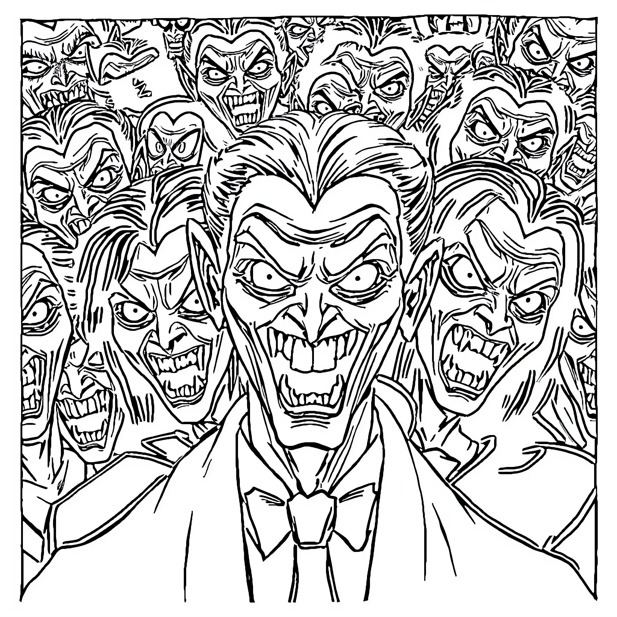 Best Vampire Coloring Pages (Free Printable PDF)
