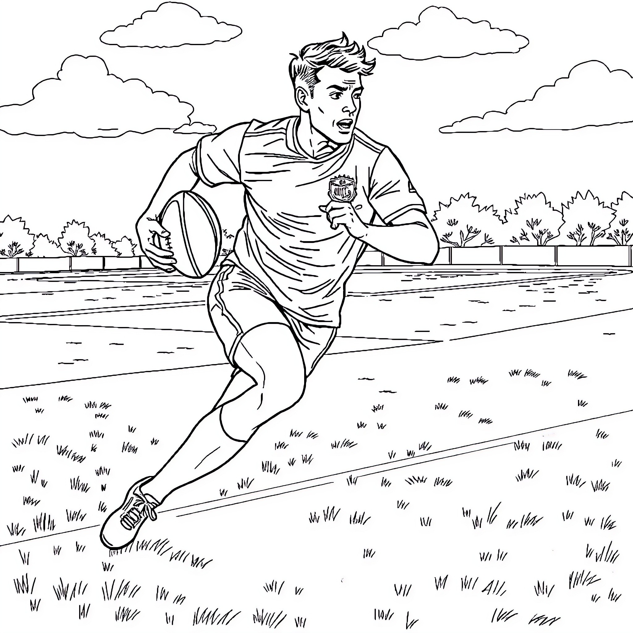 Best Antoine Dupont Coloring Pages (Free Printable PDF)