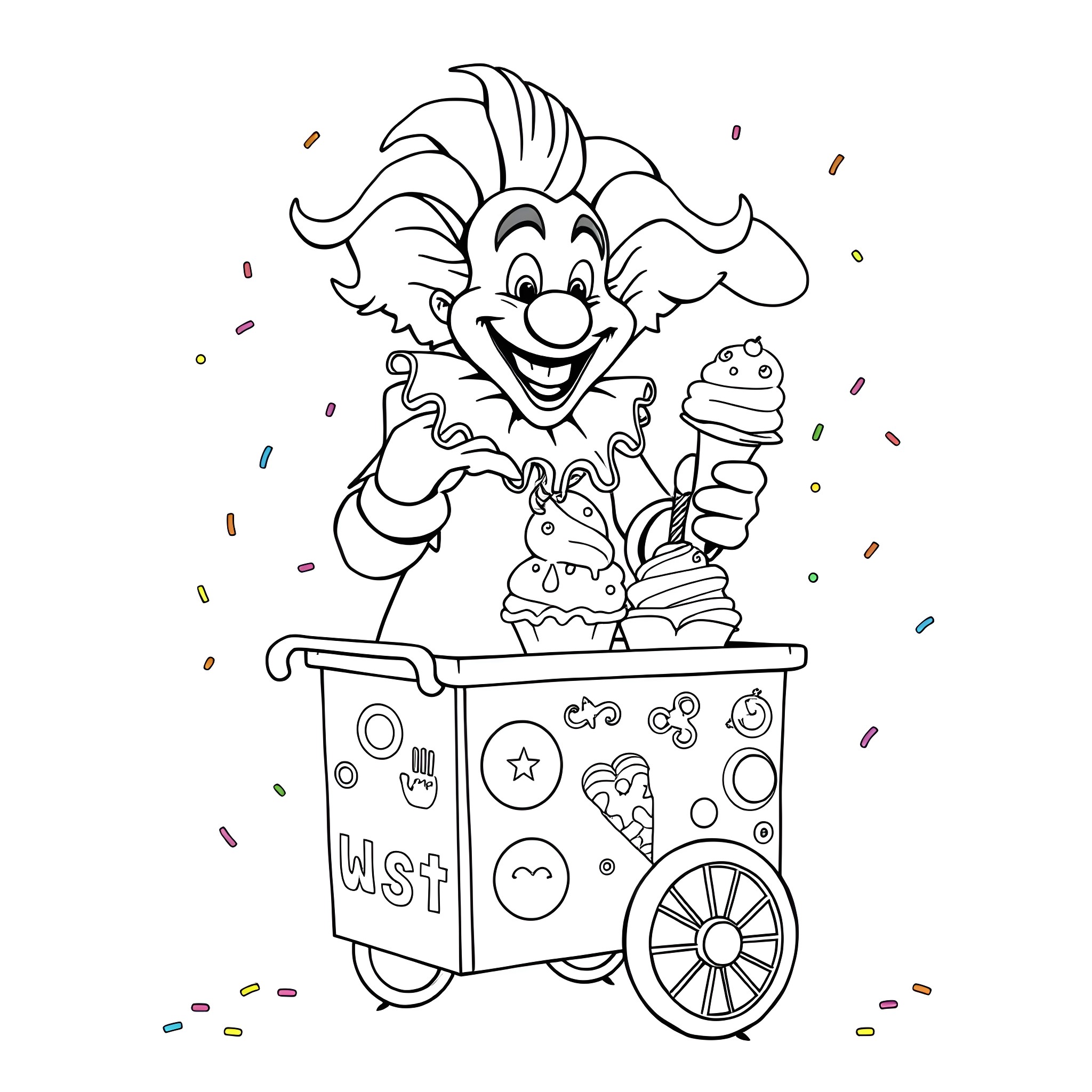 Best Art The Clown Coloring Pages (Free Printable PDF)