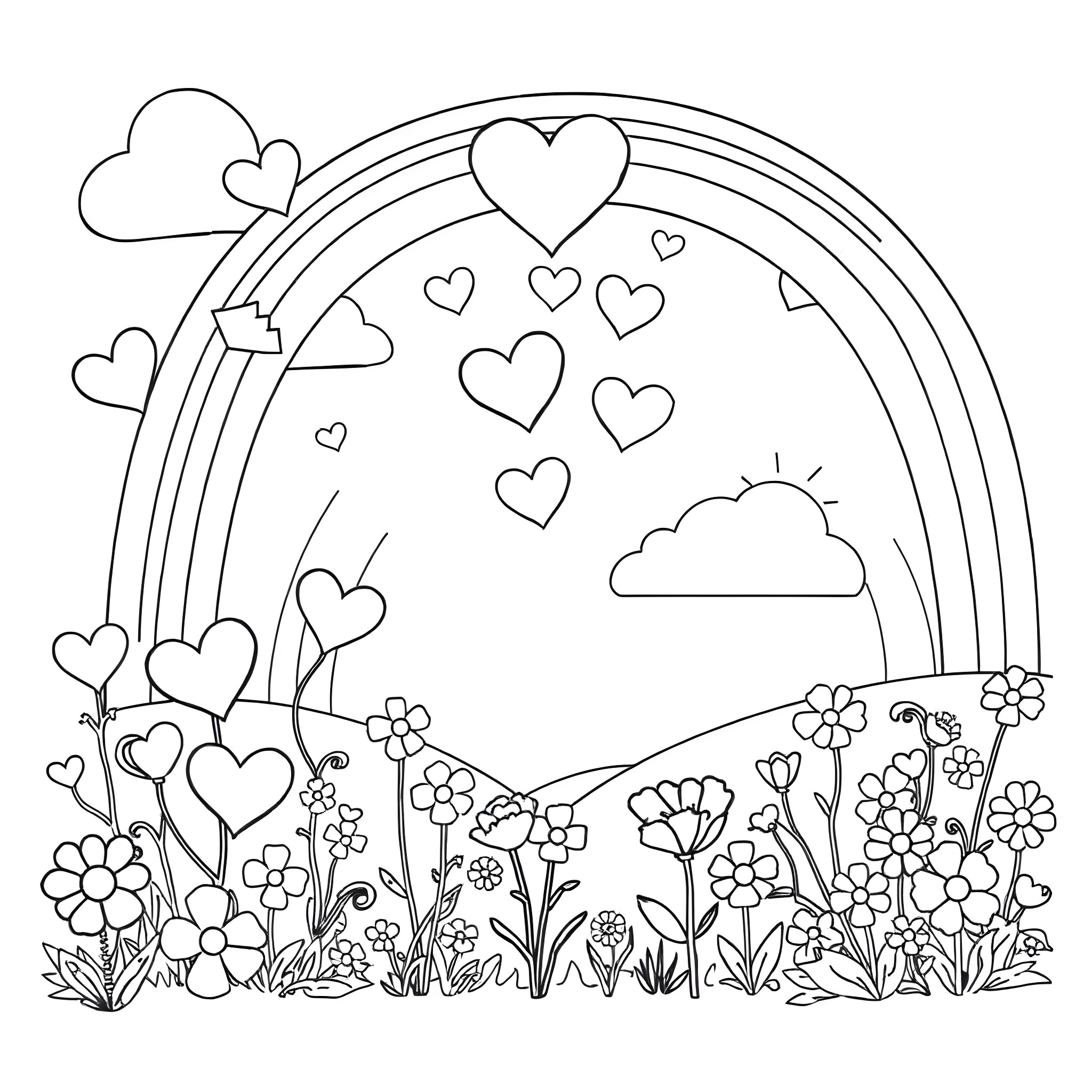Best Heart Coloring Pages (Free Printable PDF)