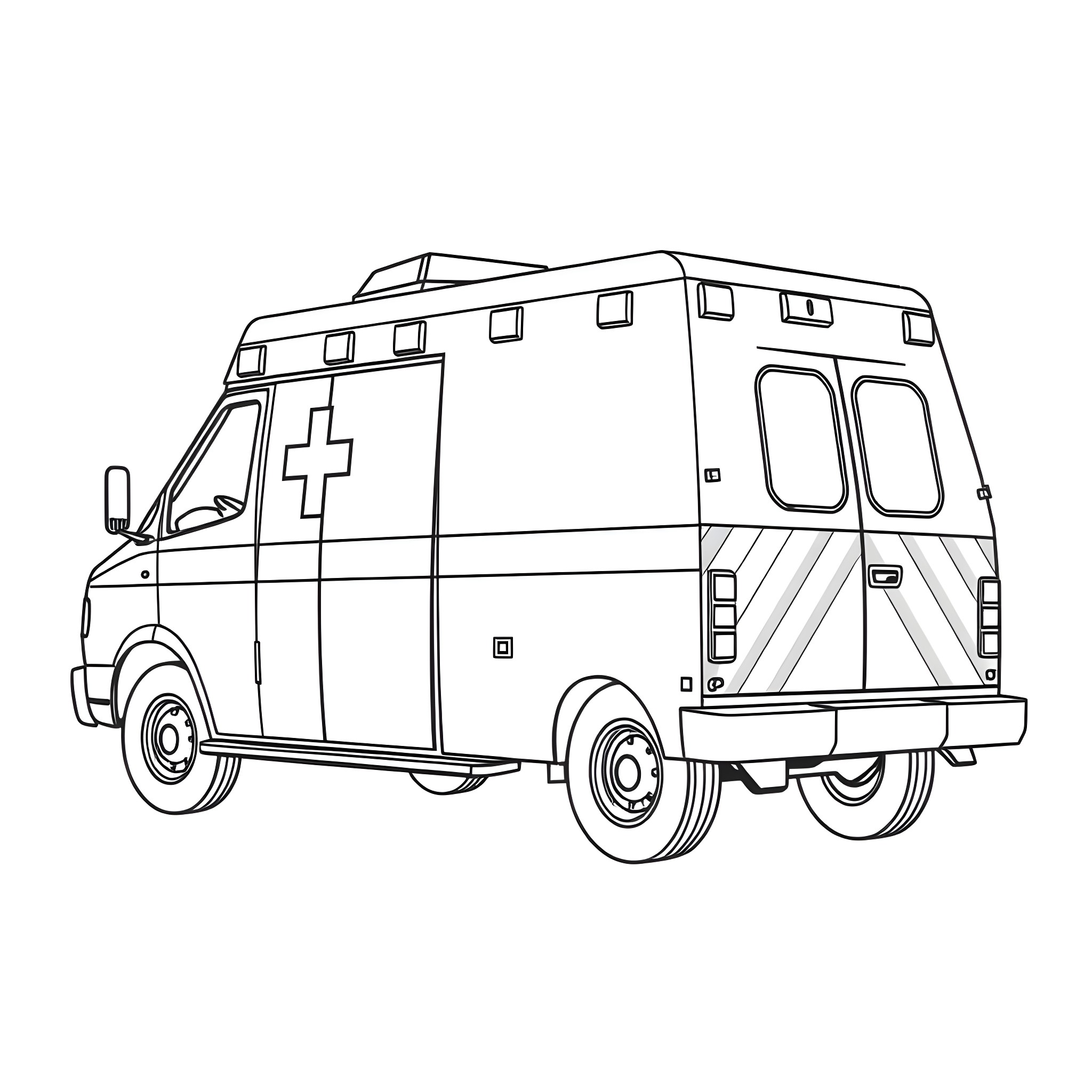 Best Ambulance Coloring Pages (Free Printable PDF)