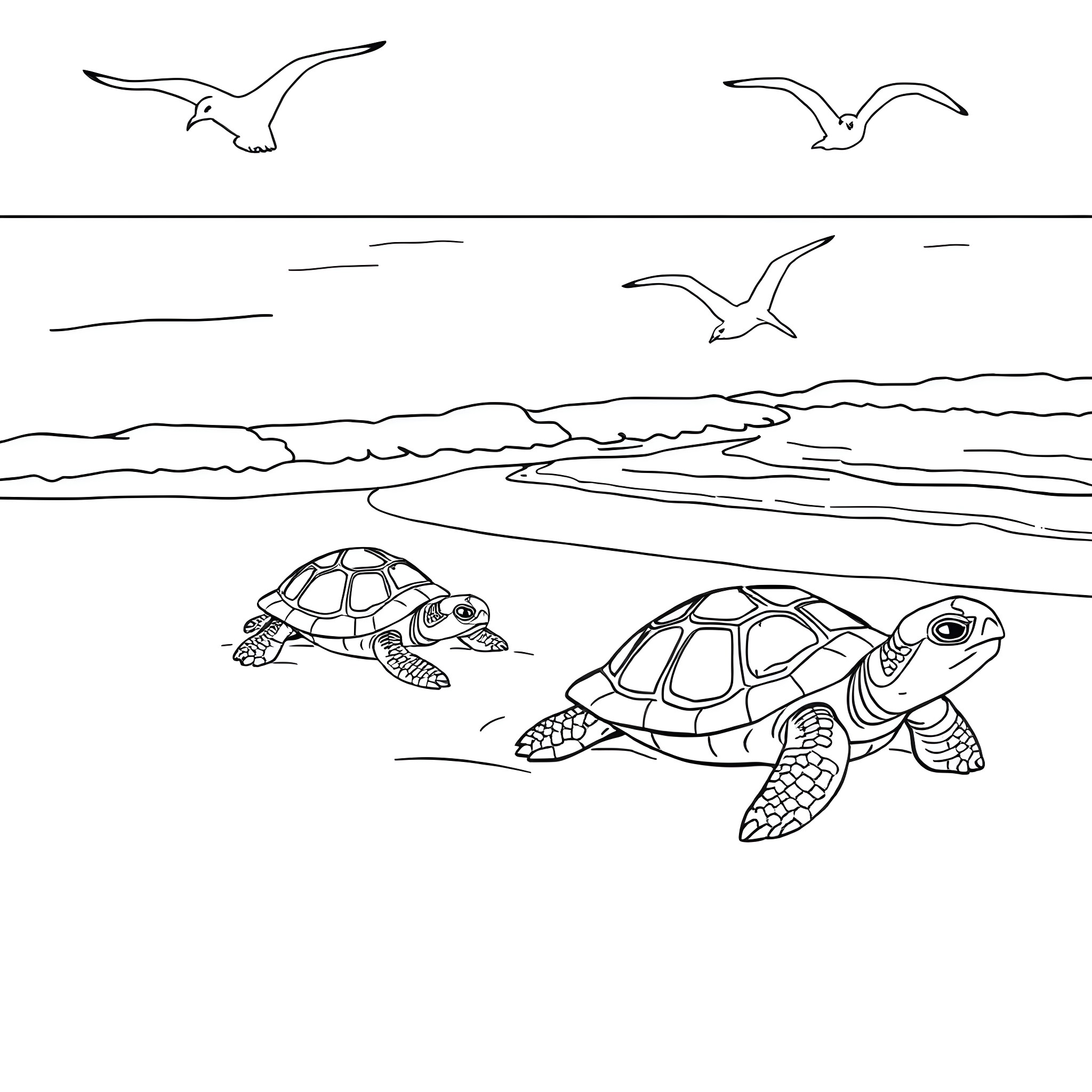286 Best Turtle Coloring Pages (Free Printable PDFs)