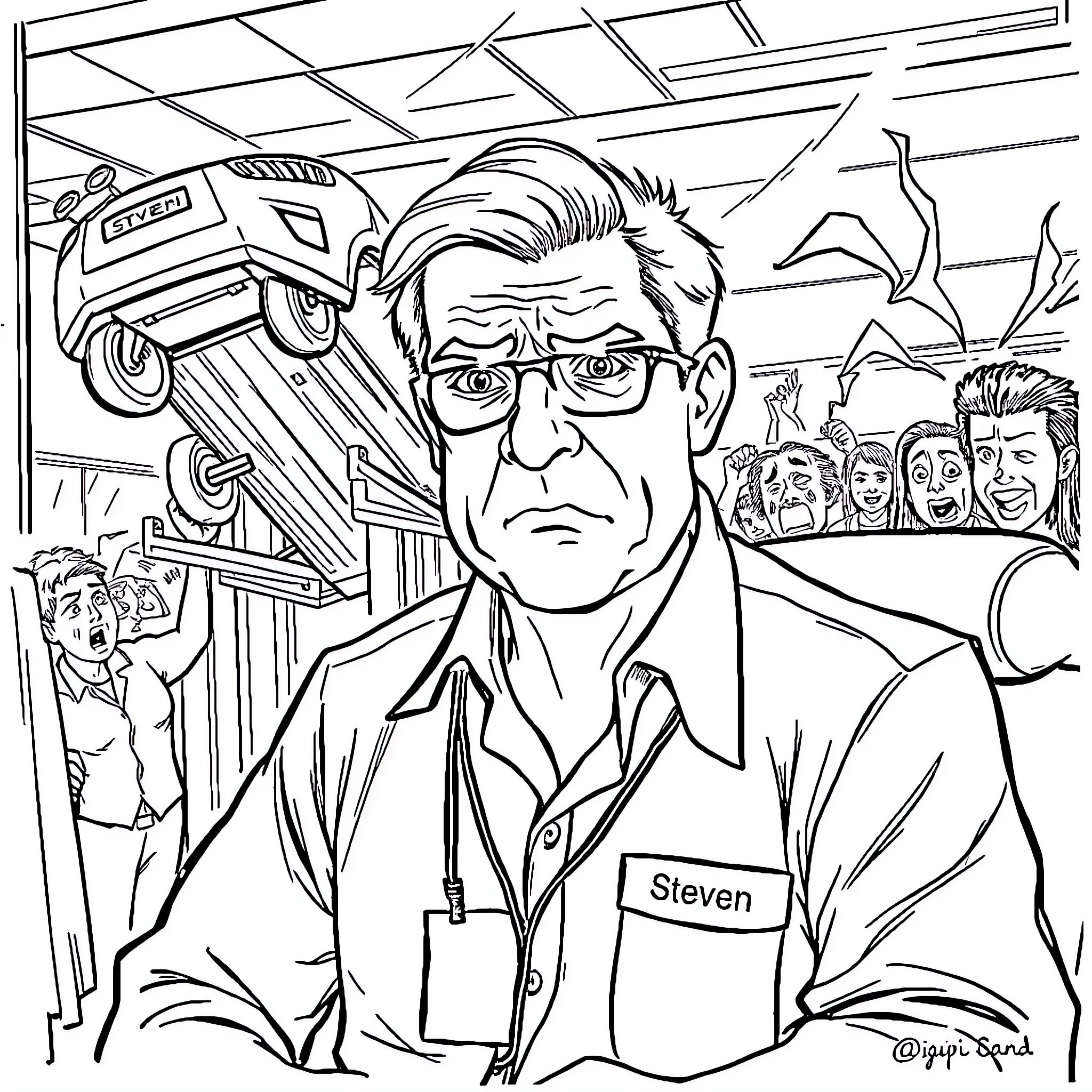 Best Manager Coloring Pages (Free Printable PDF)