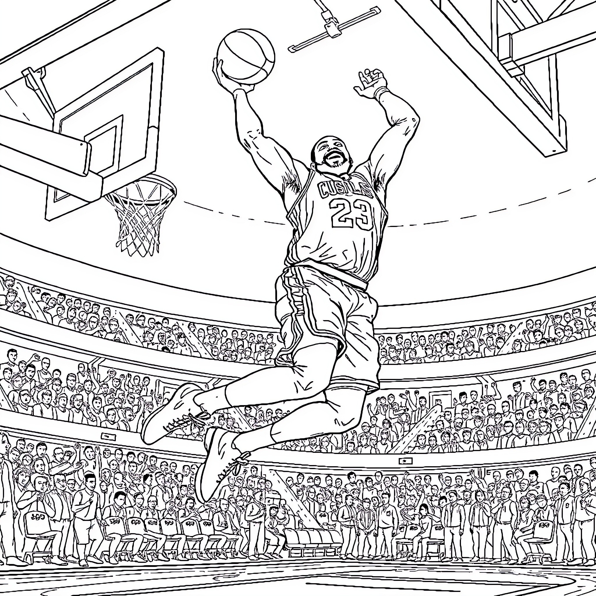 Best Shaquille O'Neill Coloring Pages (Free Printable PDF)