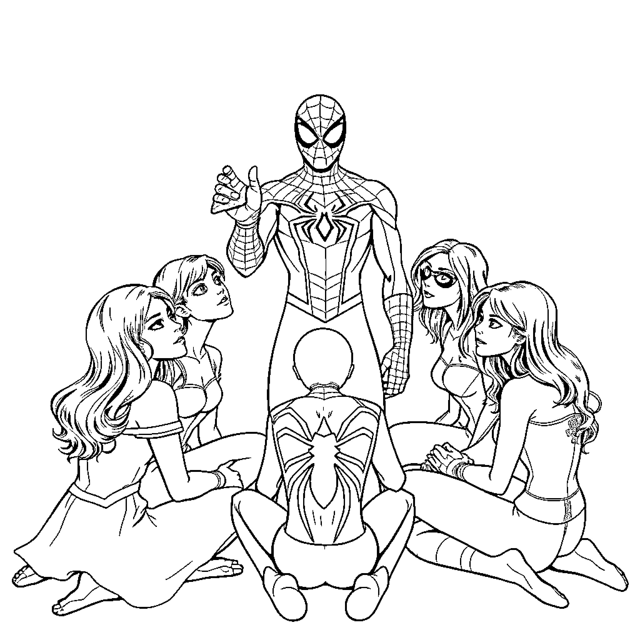 Best Spider Woman Coloring Pages (Free Printable PDF)