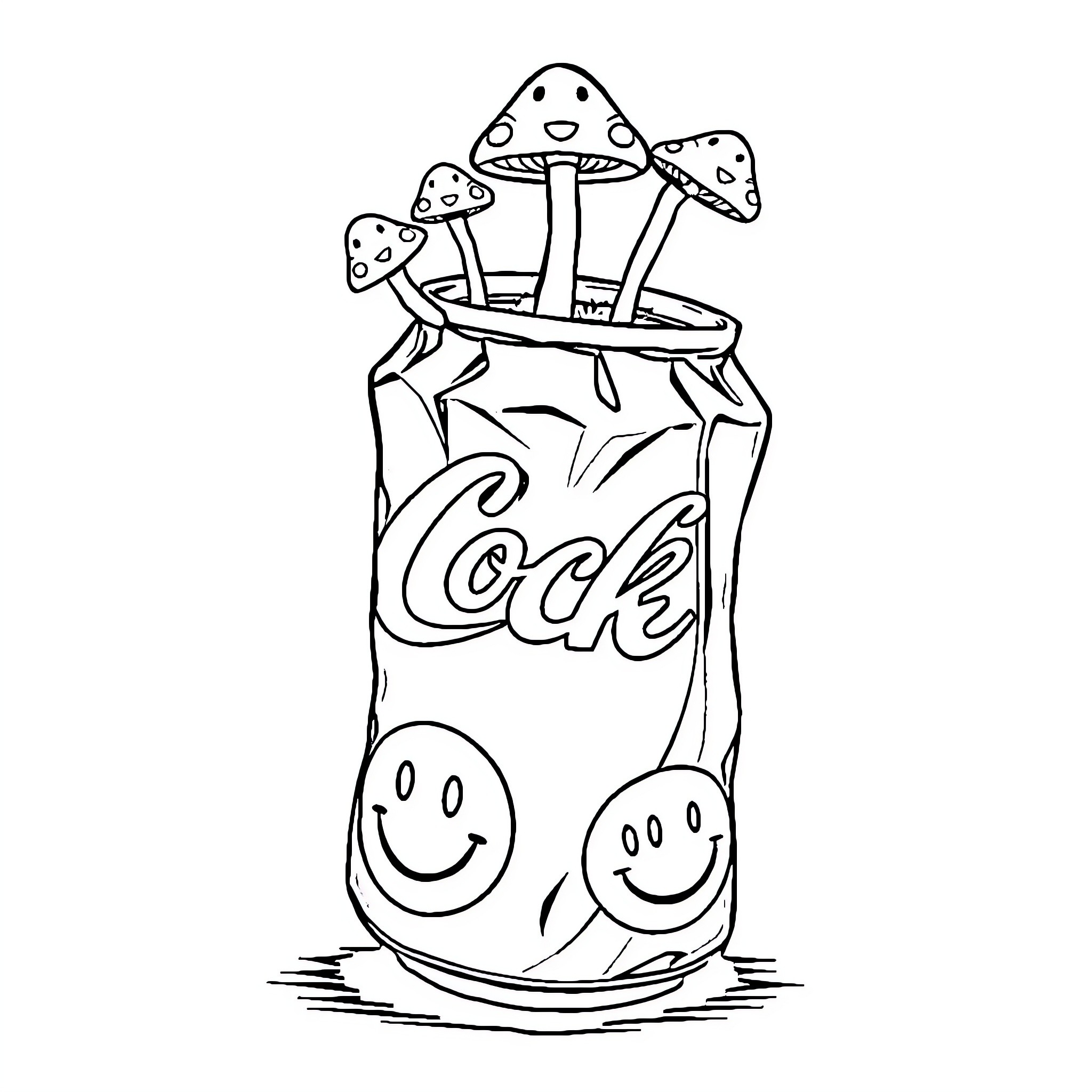 Best Coke Can Coloring Pages (Free Printable PDF)