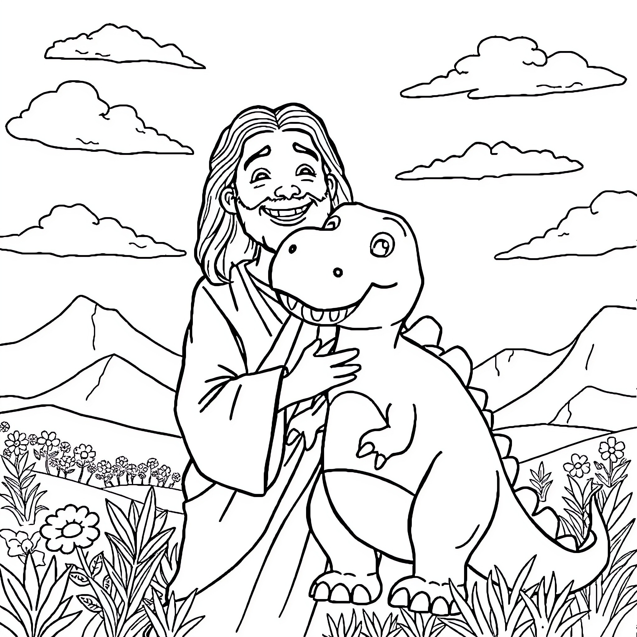 Best Jesus Coloring Pages (Free Printable PDF)