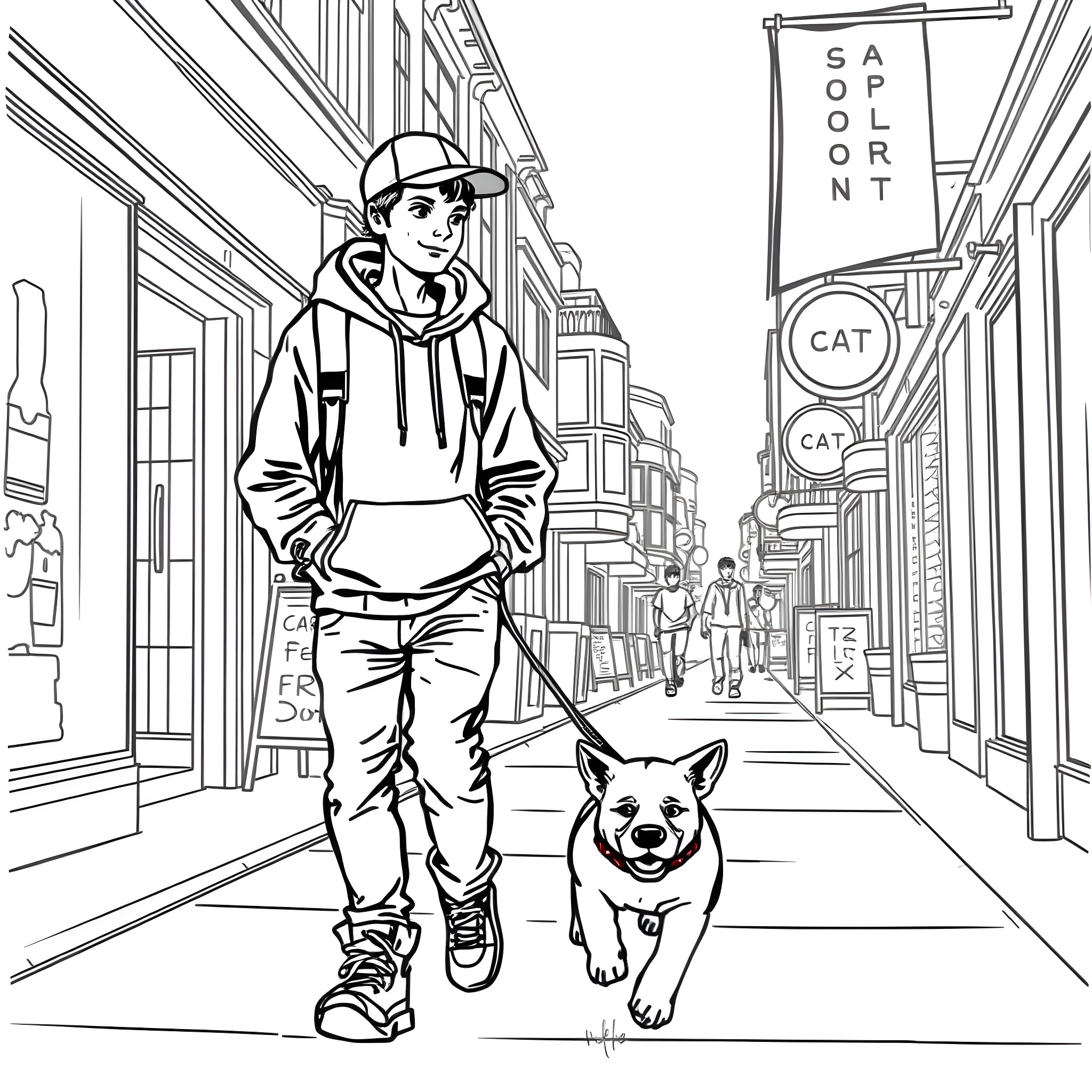 Best Teen Boy Coloring Pages (Free Printable PDF)