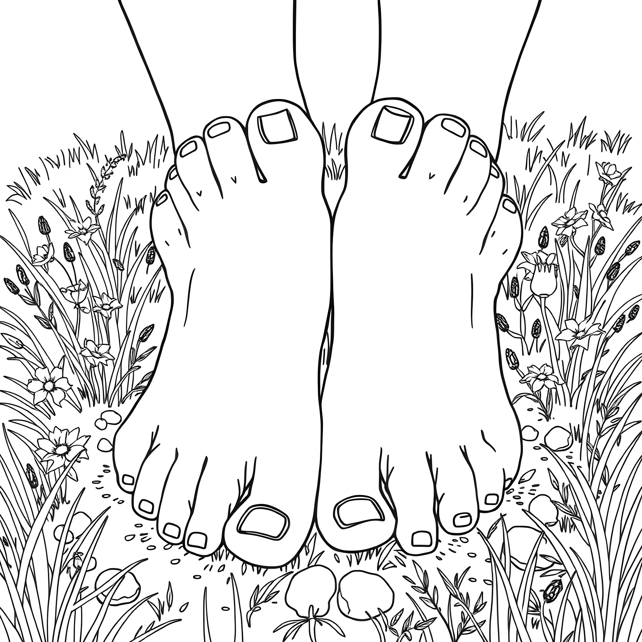 Best Toe Coloring Pages (Free Printable PDF)
