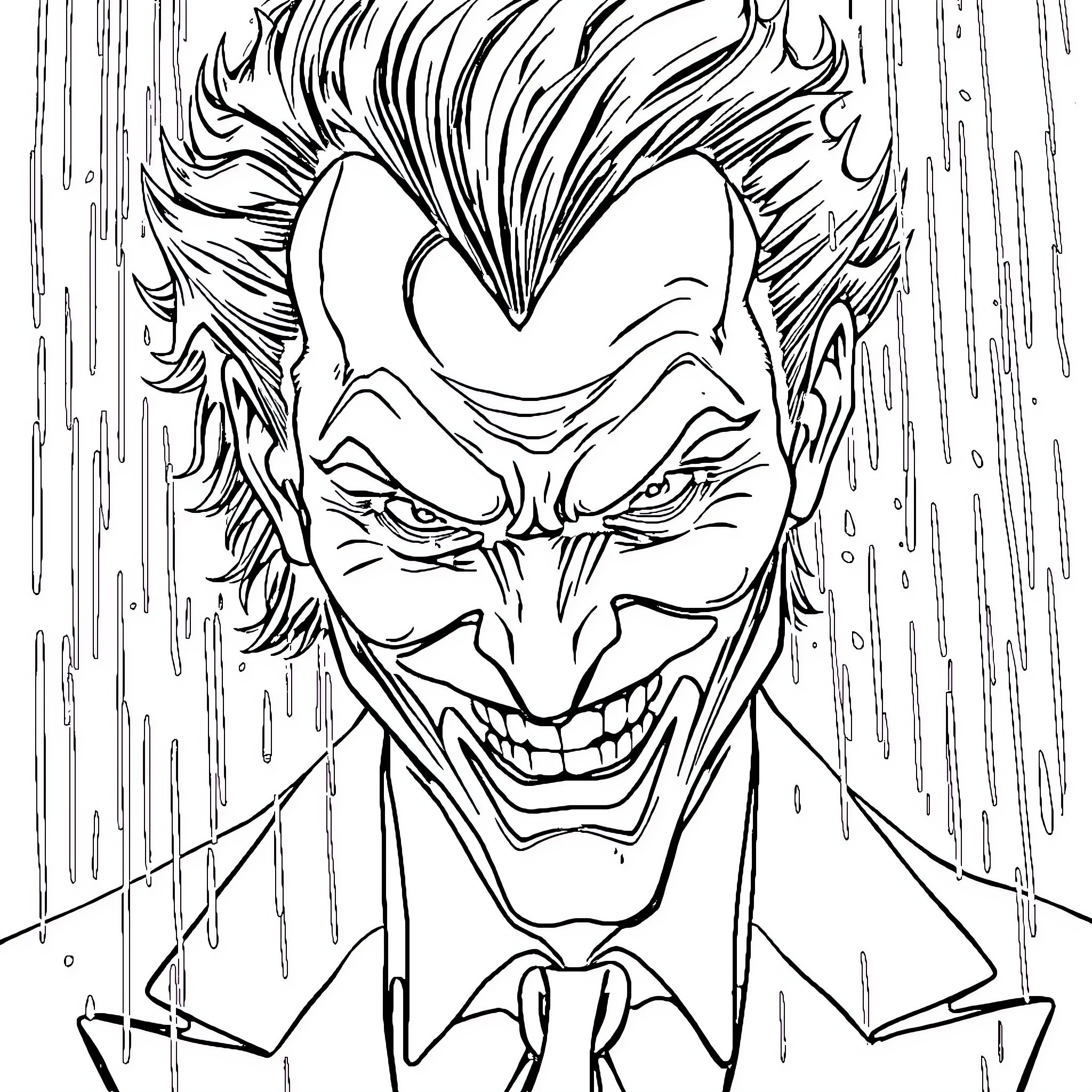 151 Best Joker Coloring Pages (Free Printable PDFs)