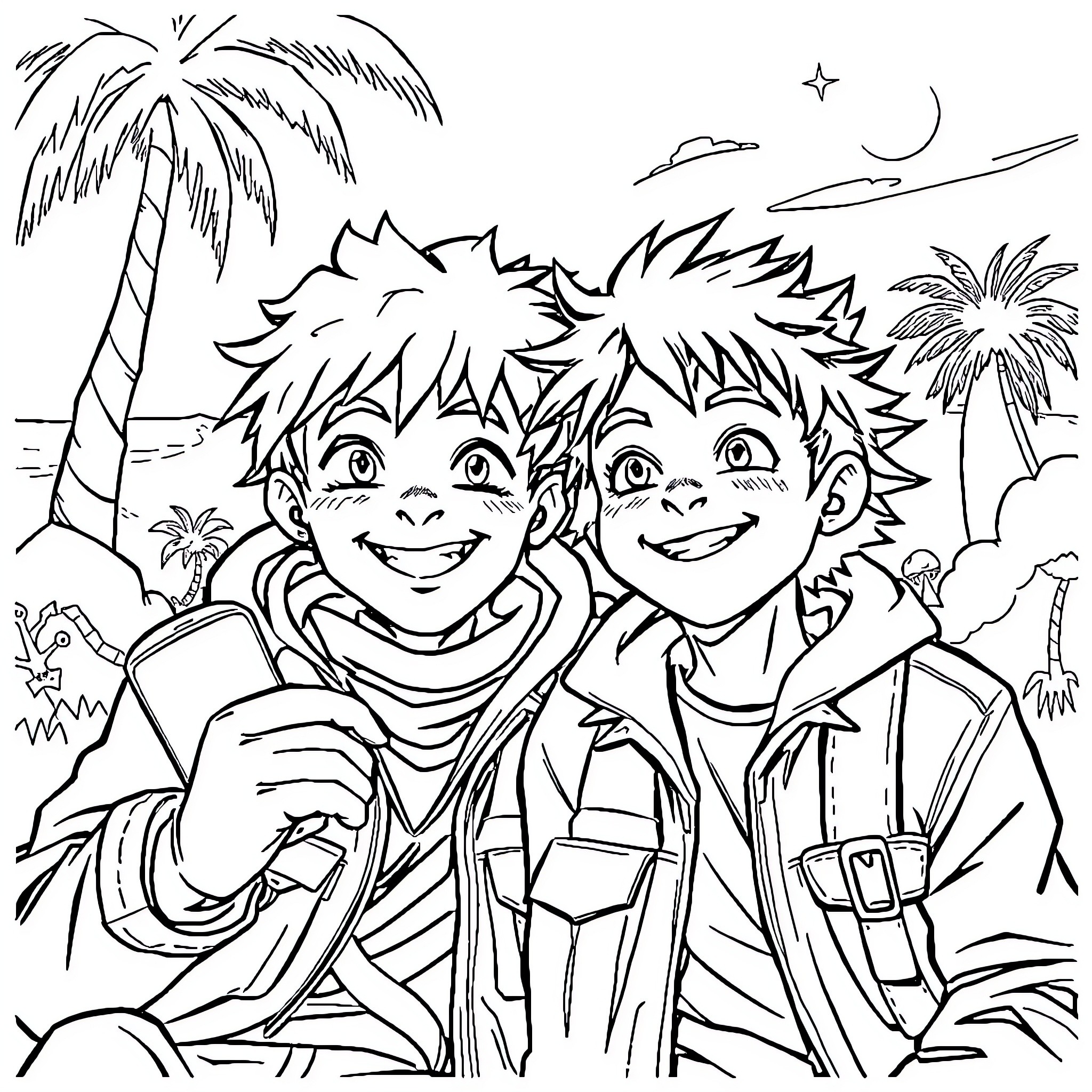 Best Huntrix Coloring Pages (Free Printable PDF)